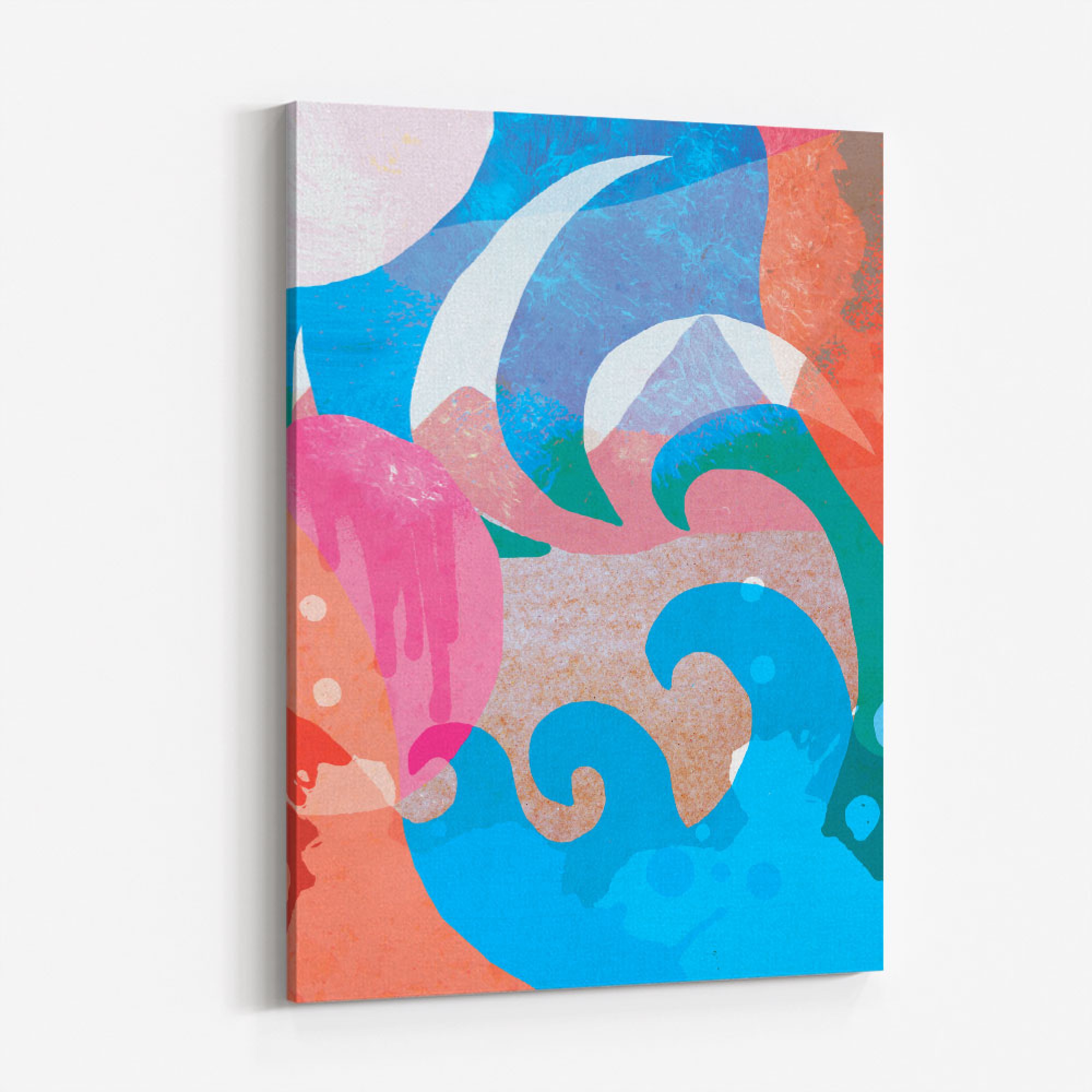 Melting Sun Wall Art