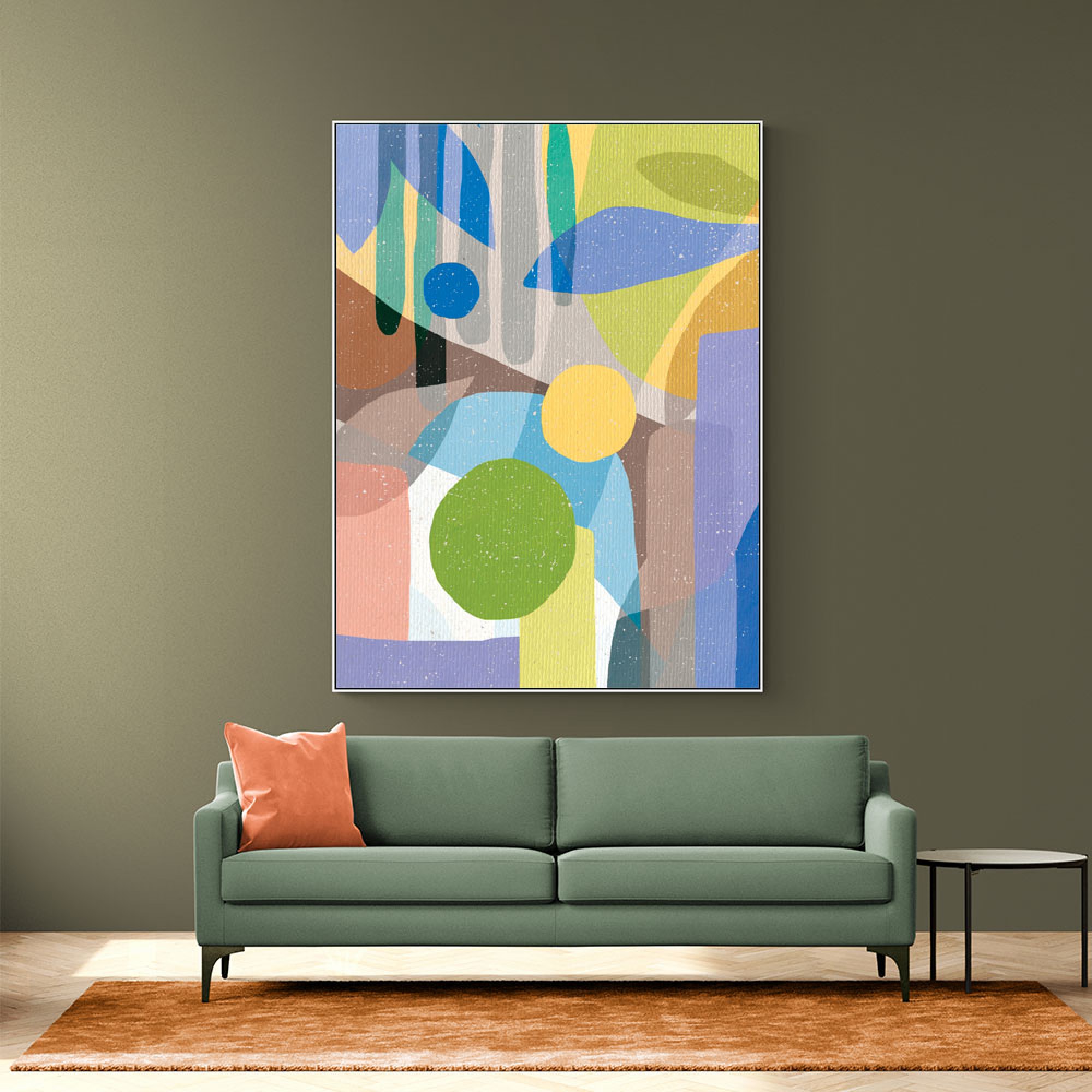 Colorful Pattern Wall Art