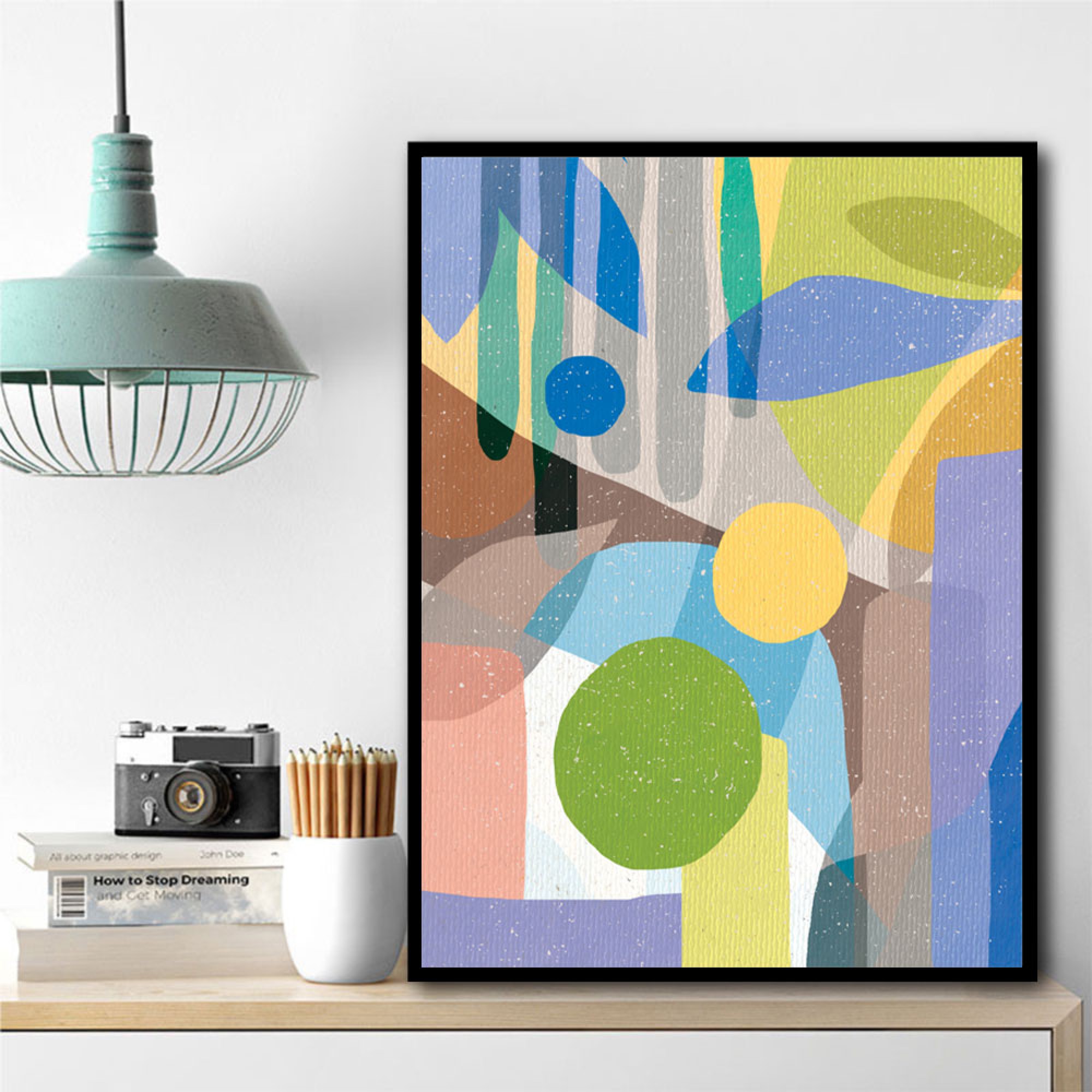 Colorful Pattern Wall Art