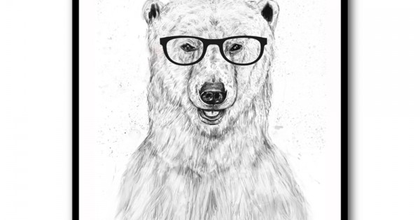 Geek Bear Wall Art