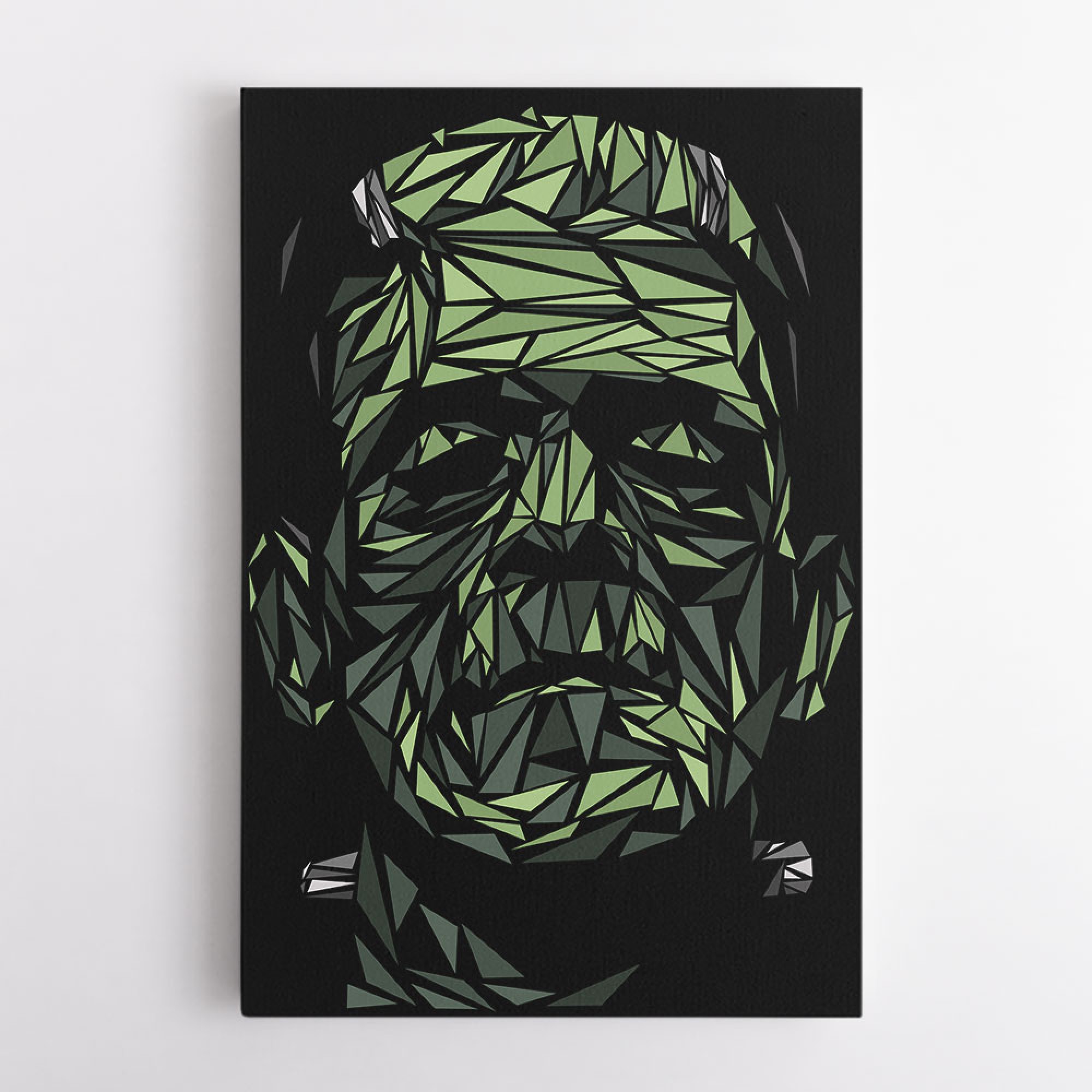 Frankenstein Abstract Wall Art