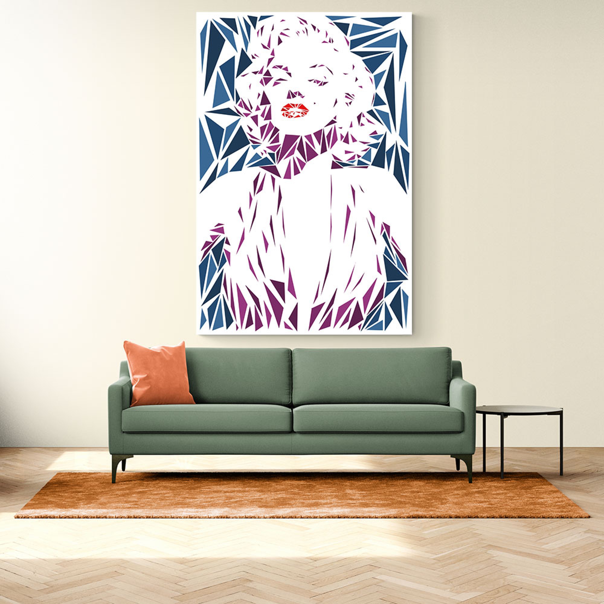 Marilyn Monroe Abstract Wall Art