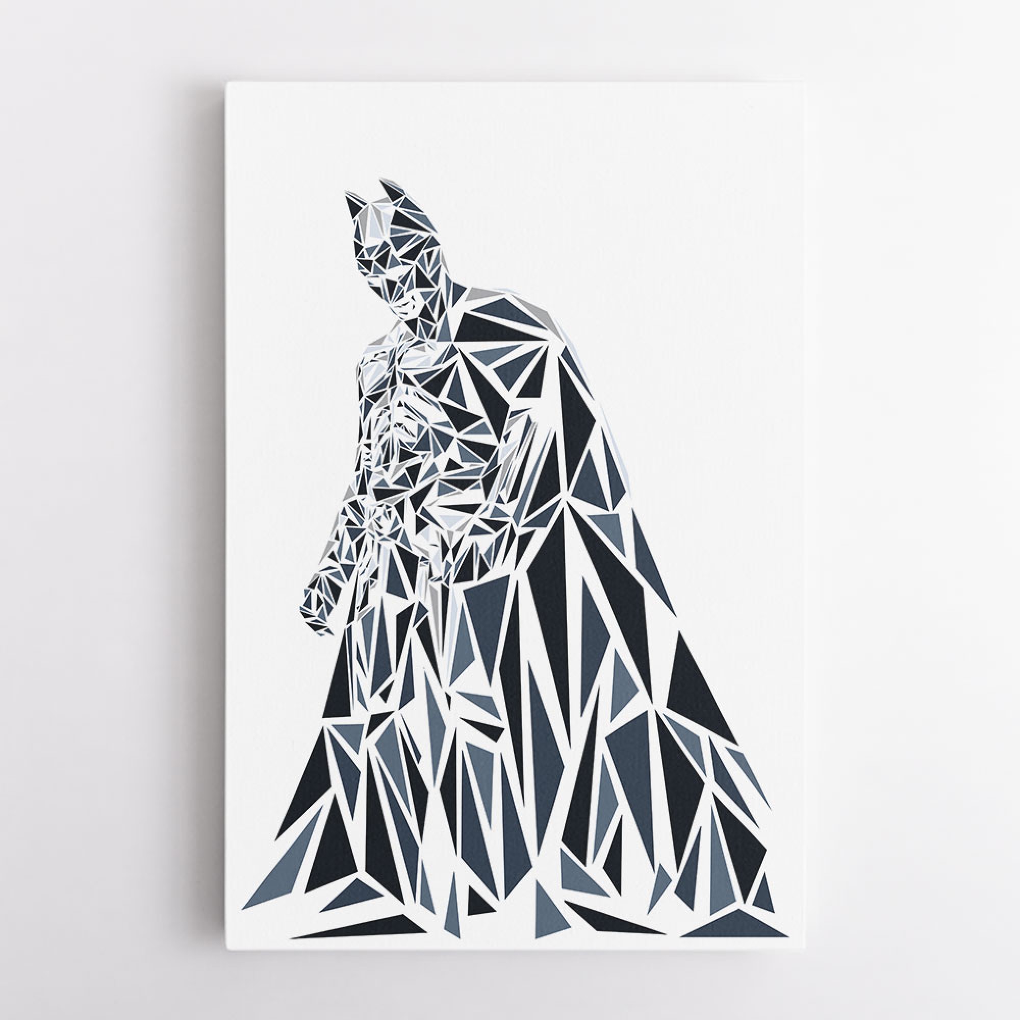 Batman Abstract Wall Art