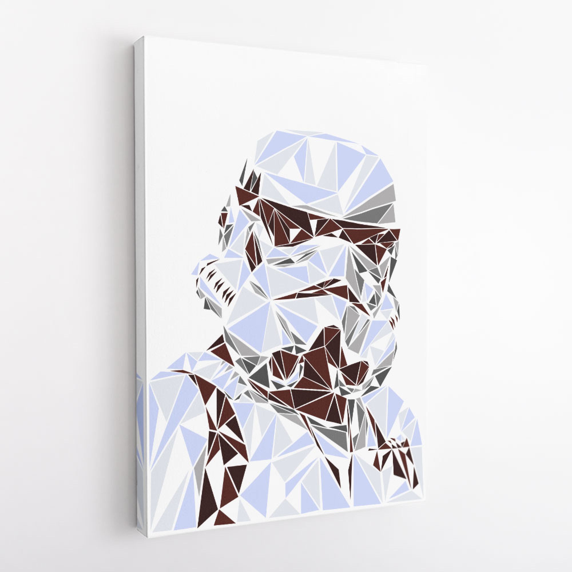 Stormtrooper Abstract Wall Art