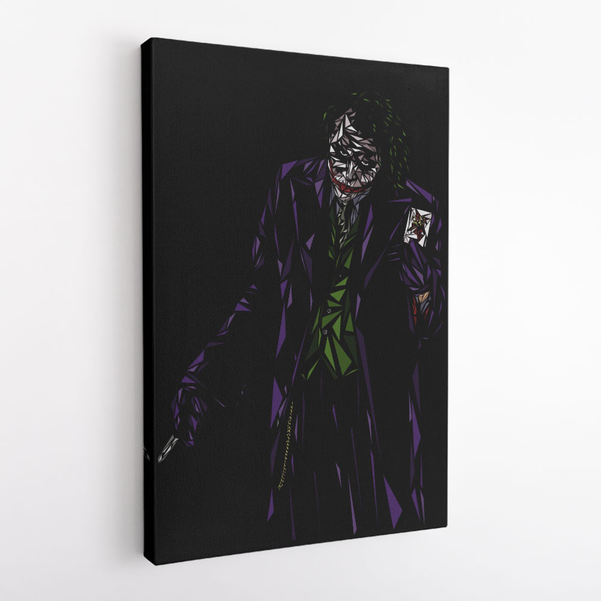The Joker Abstract Wall Art