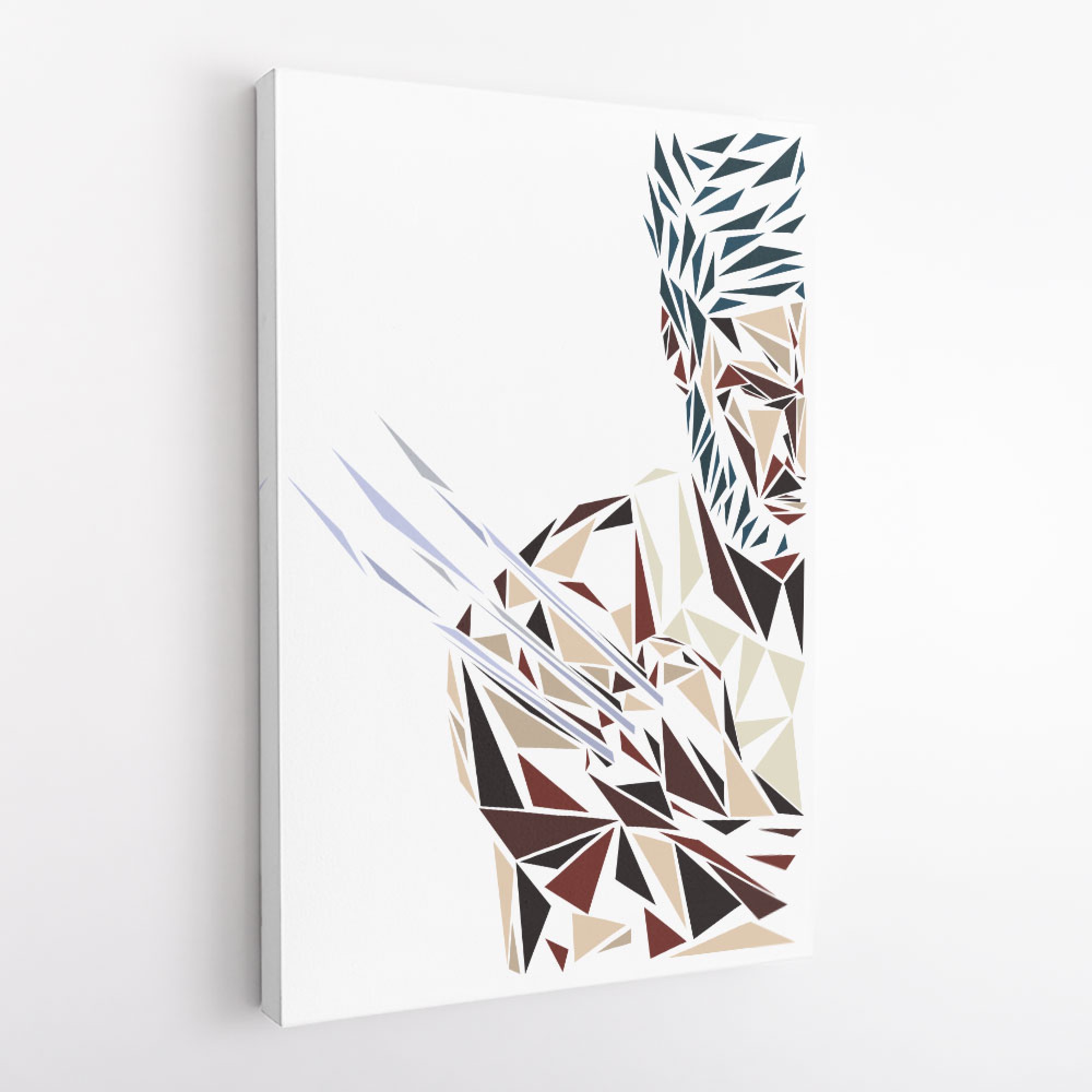 Wolverine Abstract Wall Art