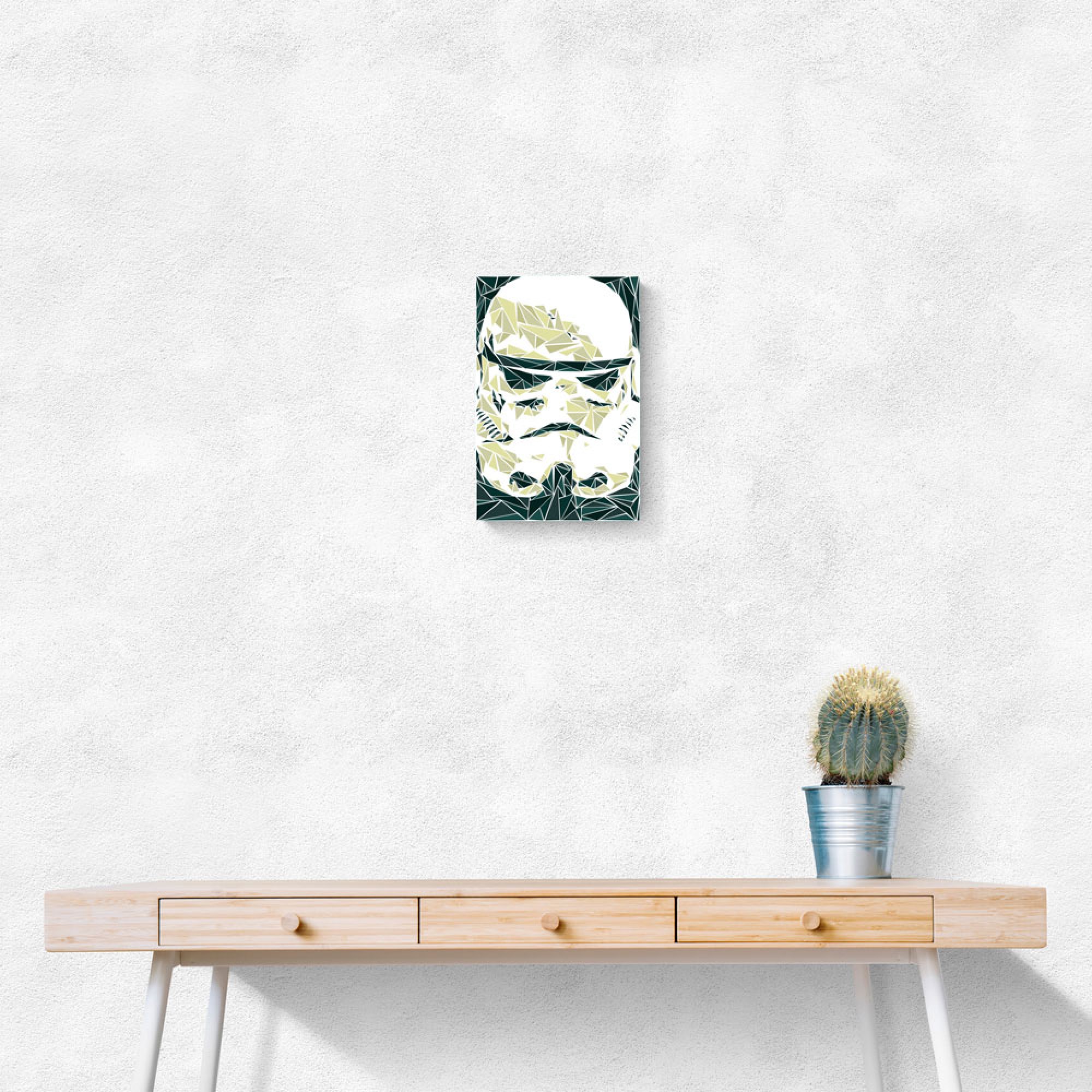 Storm Trooper Abstract Wall Art