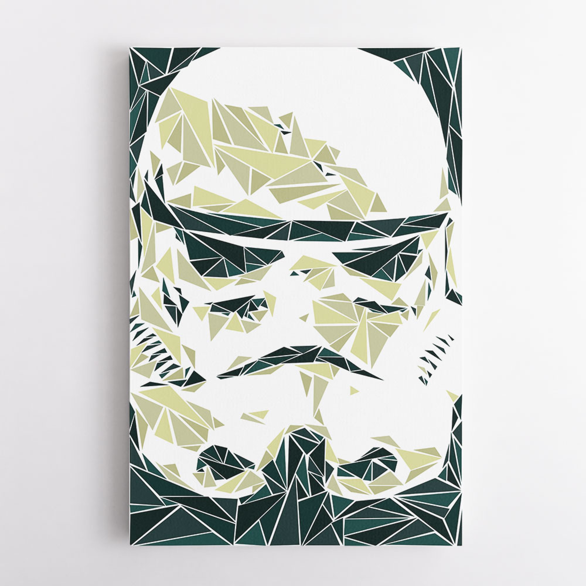 Storm Trooper Abstract Wall Art