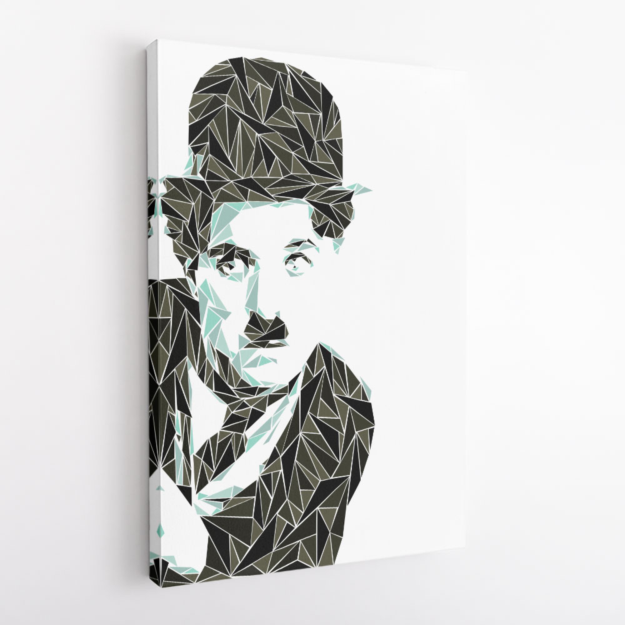 Charlie Chaplin Abstract Wall Art Charlie Chaplin Abstract Wall Art