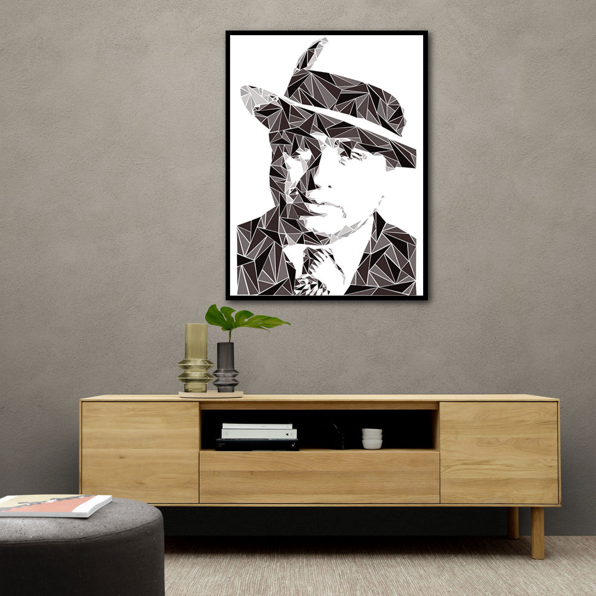 Al Capone Abstract Wall Art