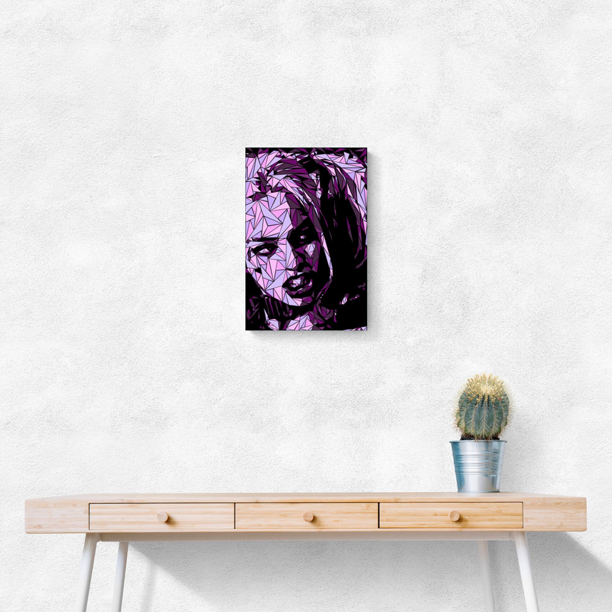 Harley Quinn Abstract Wall Art
