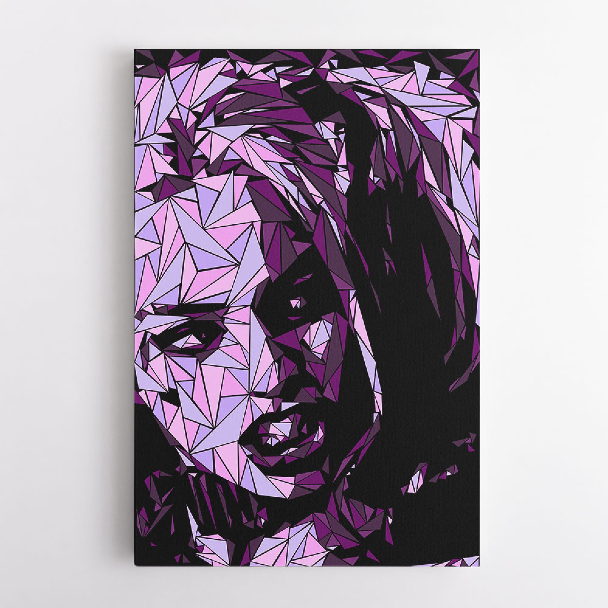 Harley Quinn Abstract Wall Art