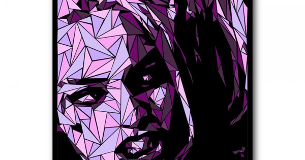 Harley Quinn Abstract Wall Art