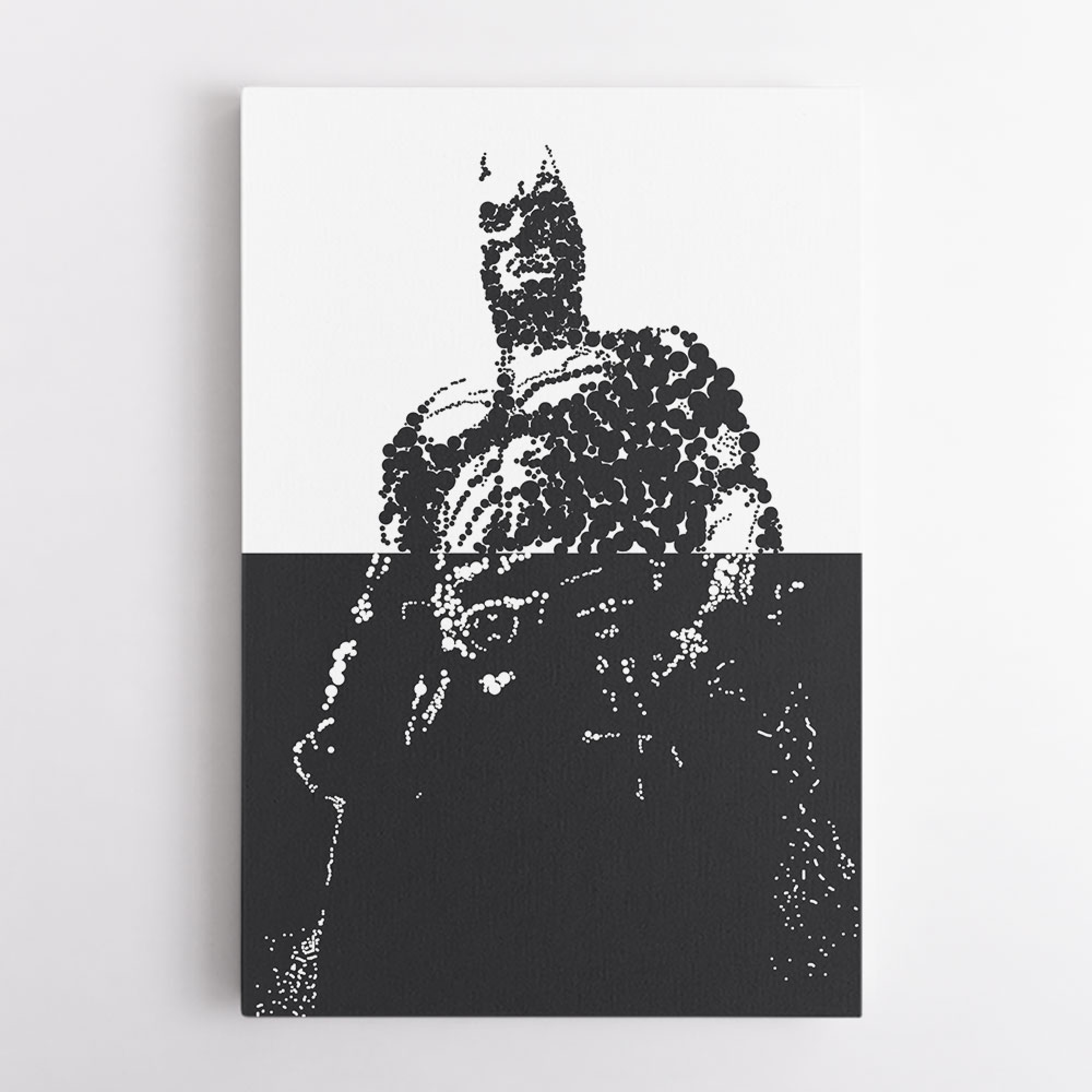 Batman Abstract Wall Art