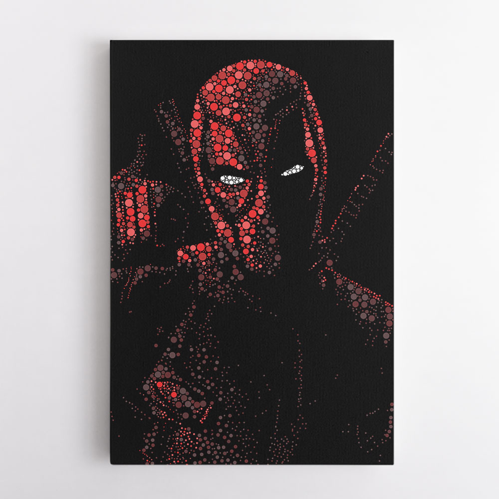 Deadpool Abstract Wall Art