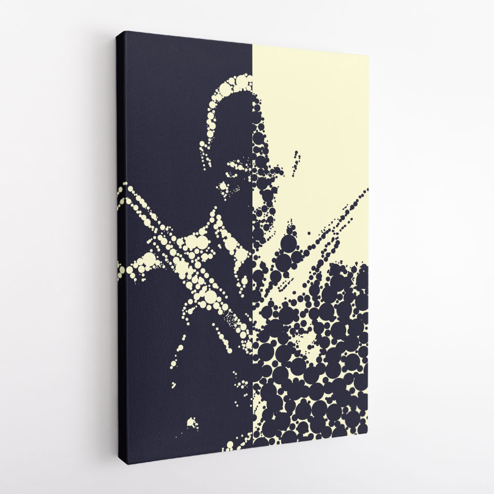 Hitman Abstract Wall Art