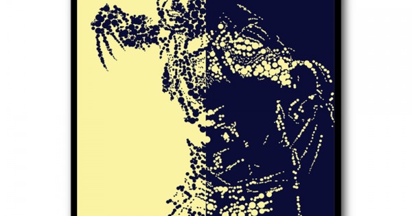 Wolverine Abstract Wall Art
