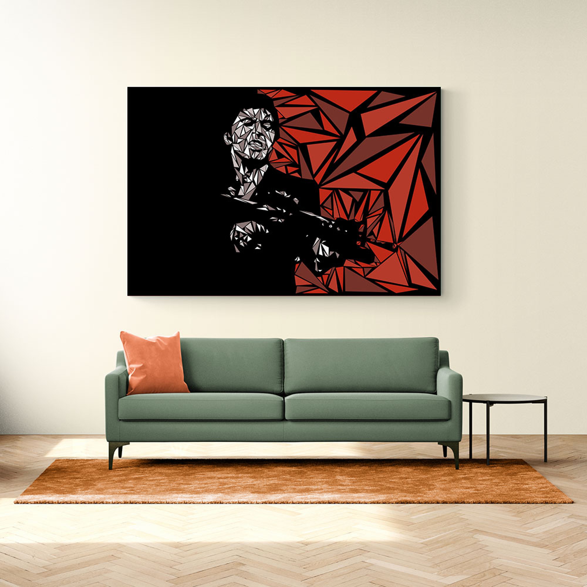 Scarface Abstract Wall Art