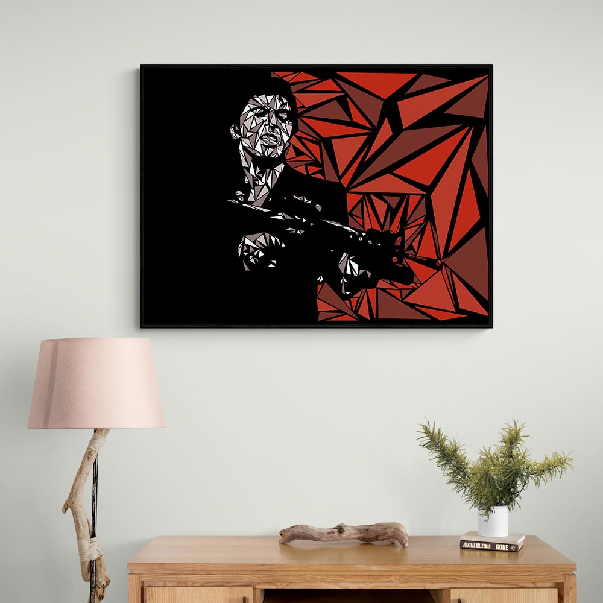 Scarface Abstract Wall Art