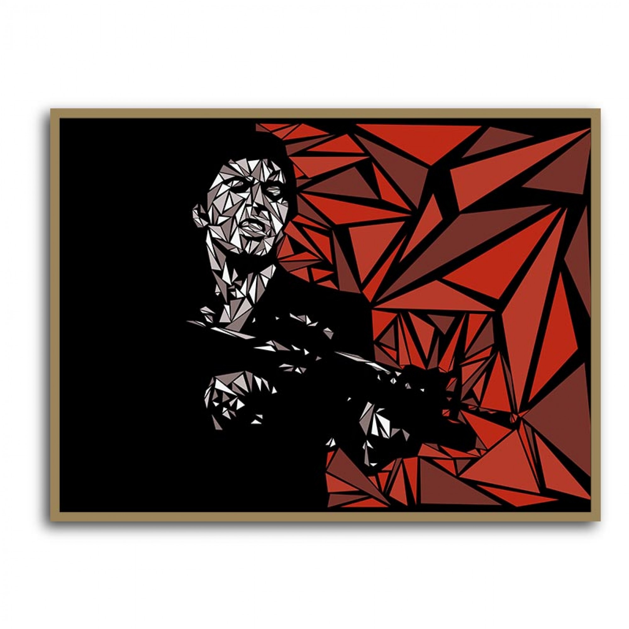 Scarface Abstract Wall Art