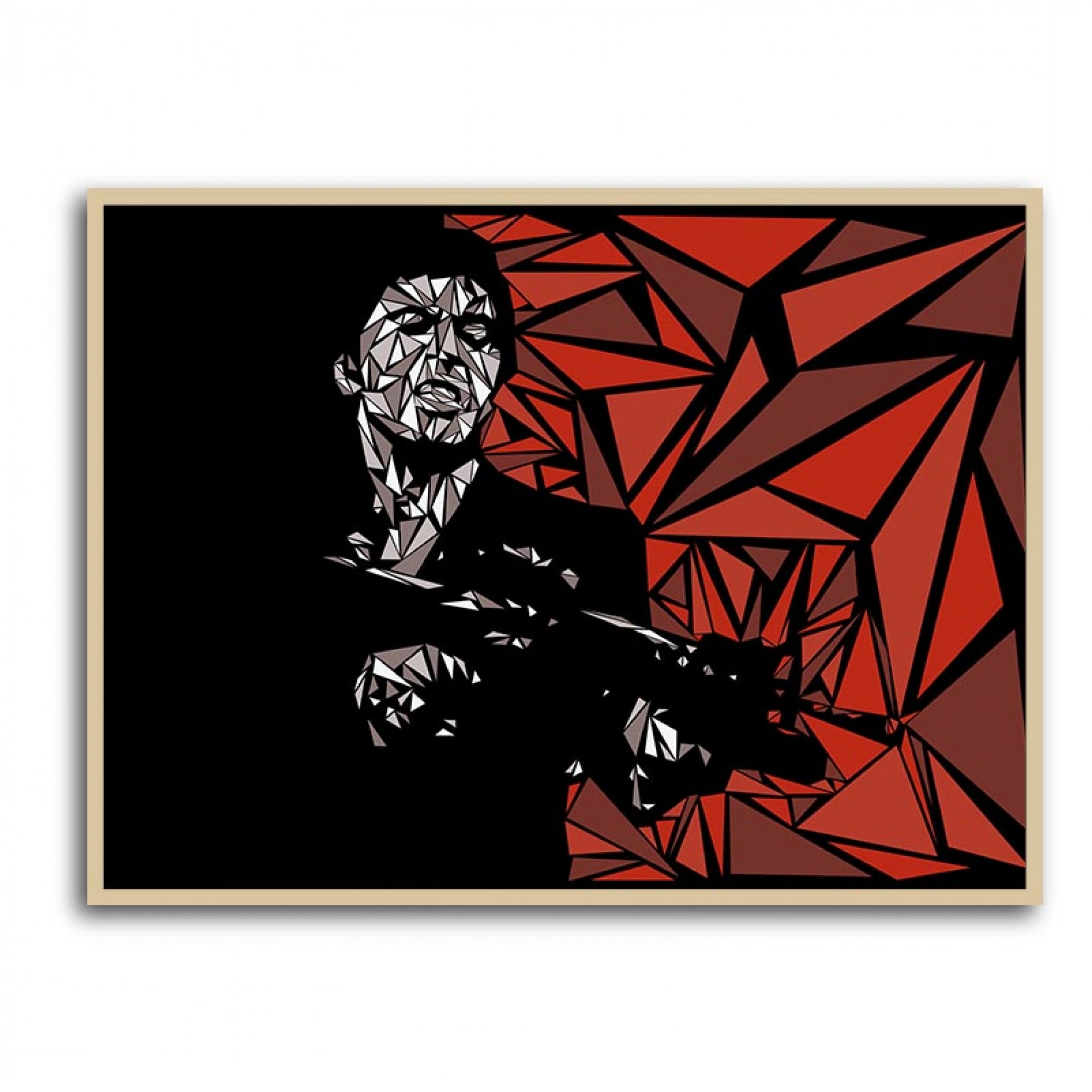 Scarface Abstract Wall Art