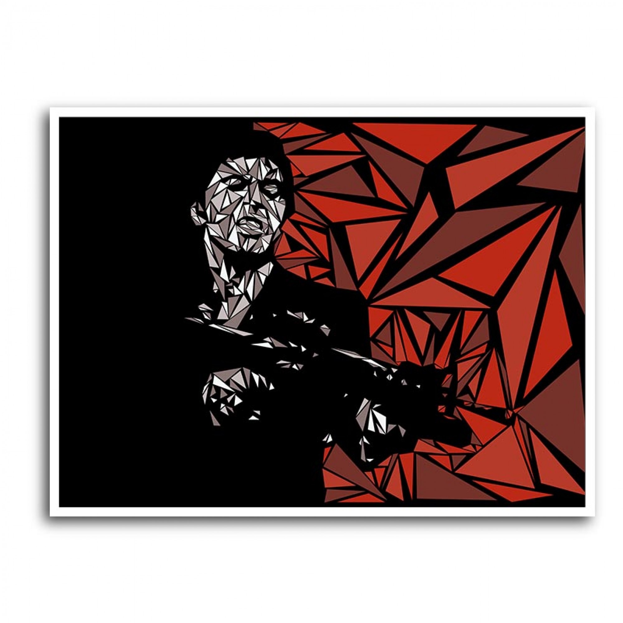 Scarface Abstract Wall Art