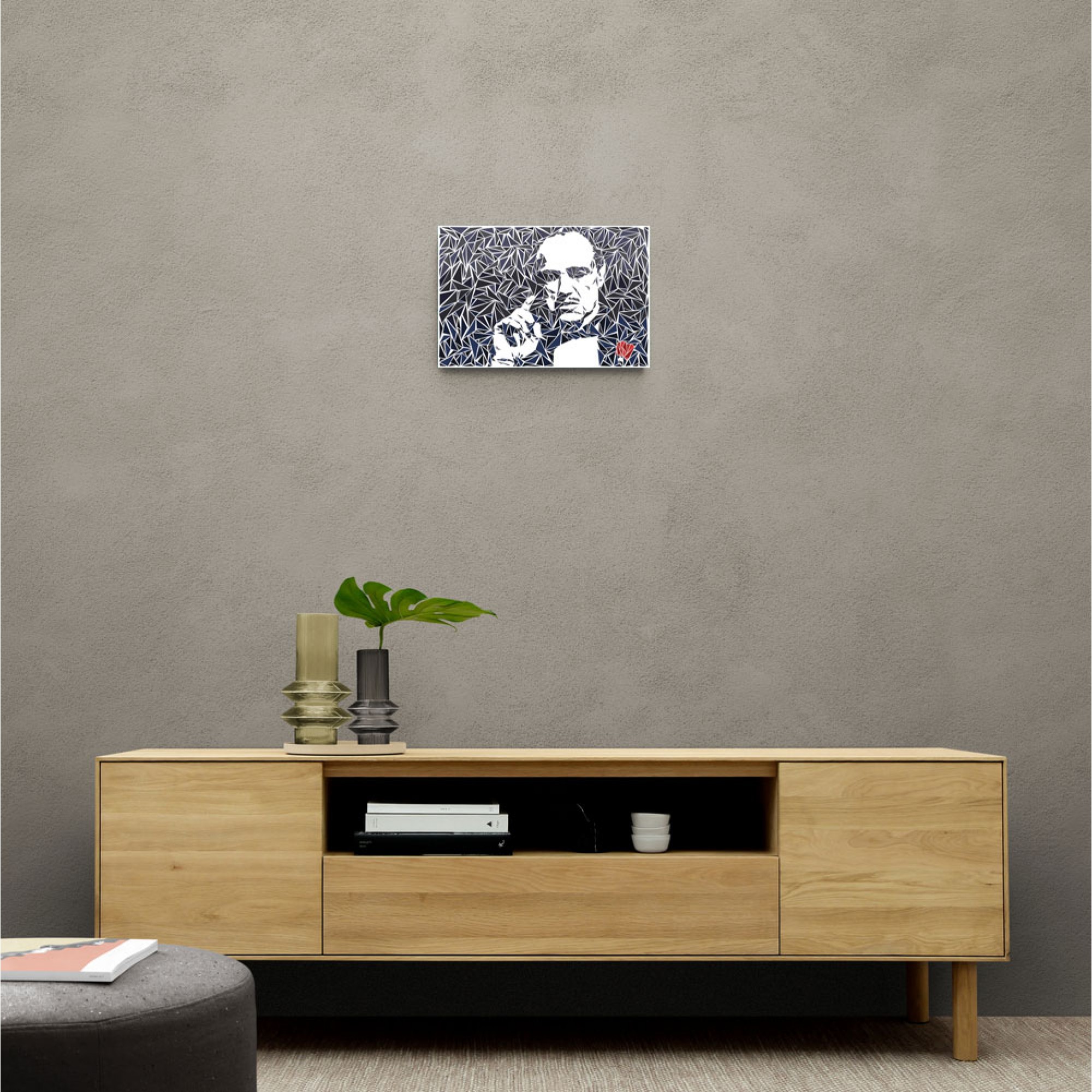 The Godfather Abstract Wall Art