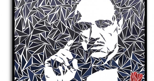 The Godfather Abstract Wall Art