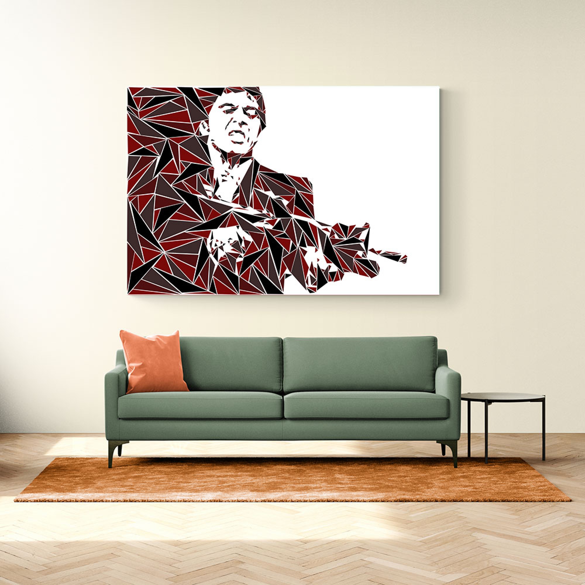 Scarface Abstract Wall Art