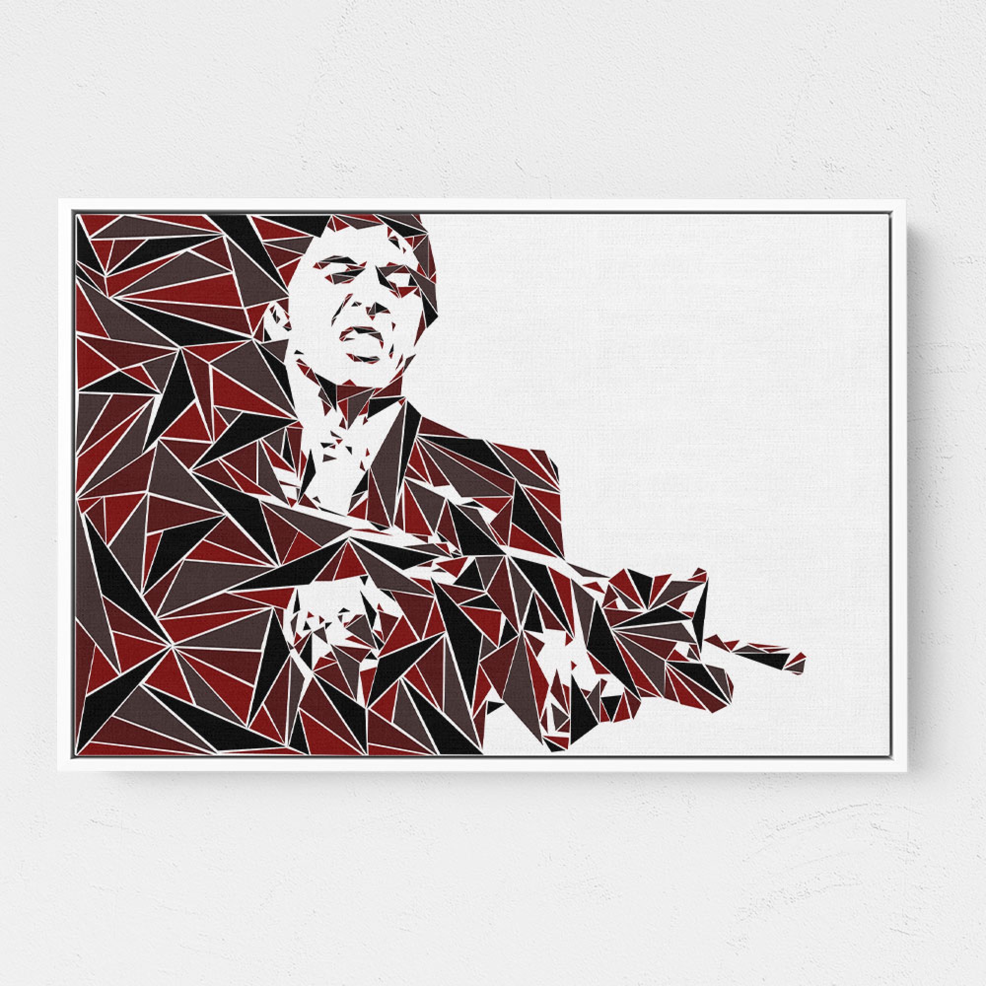 Scarface Abstract Wall Art