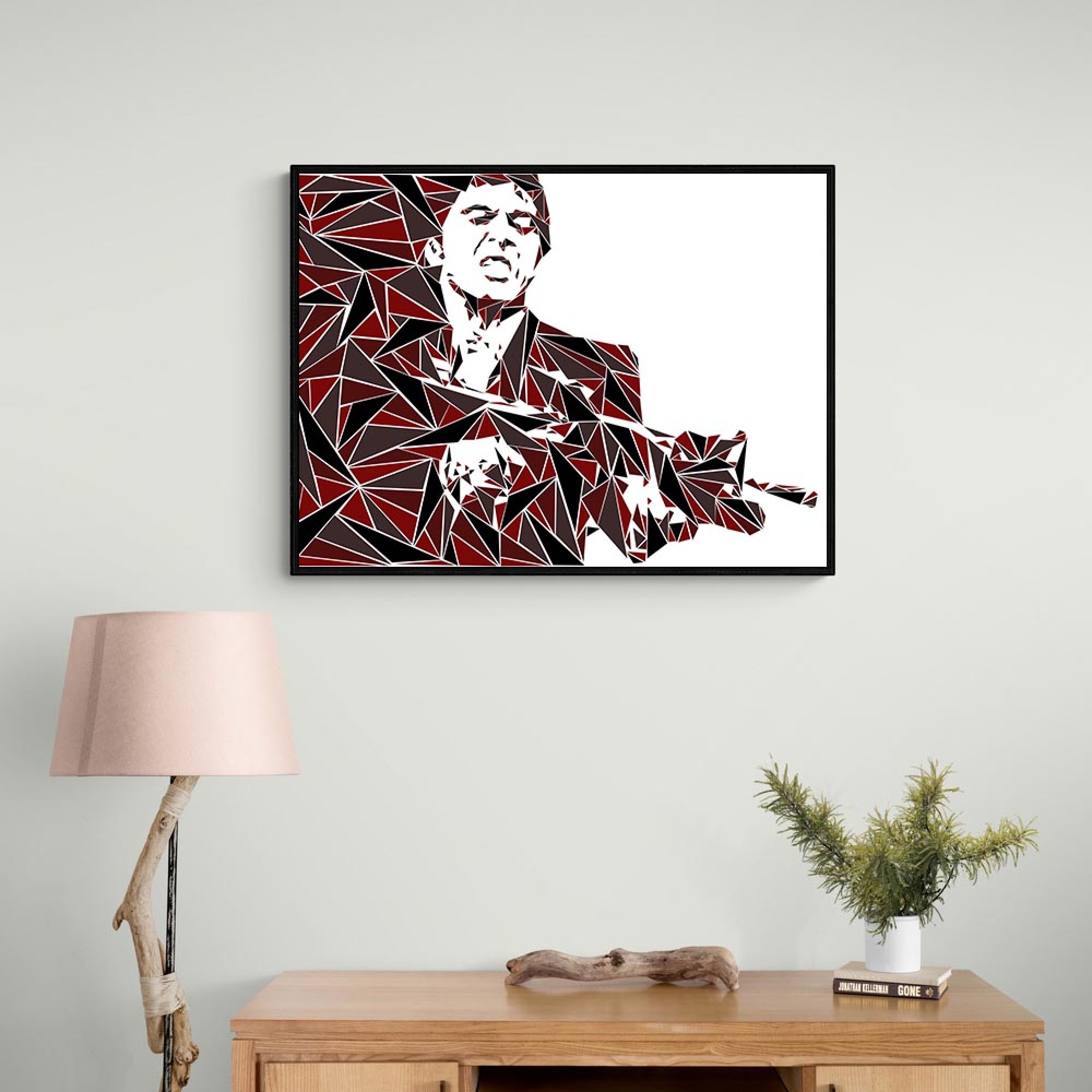 Scarface Abstract Wall Art