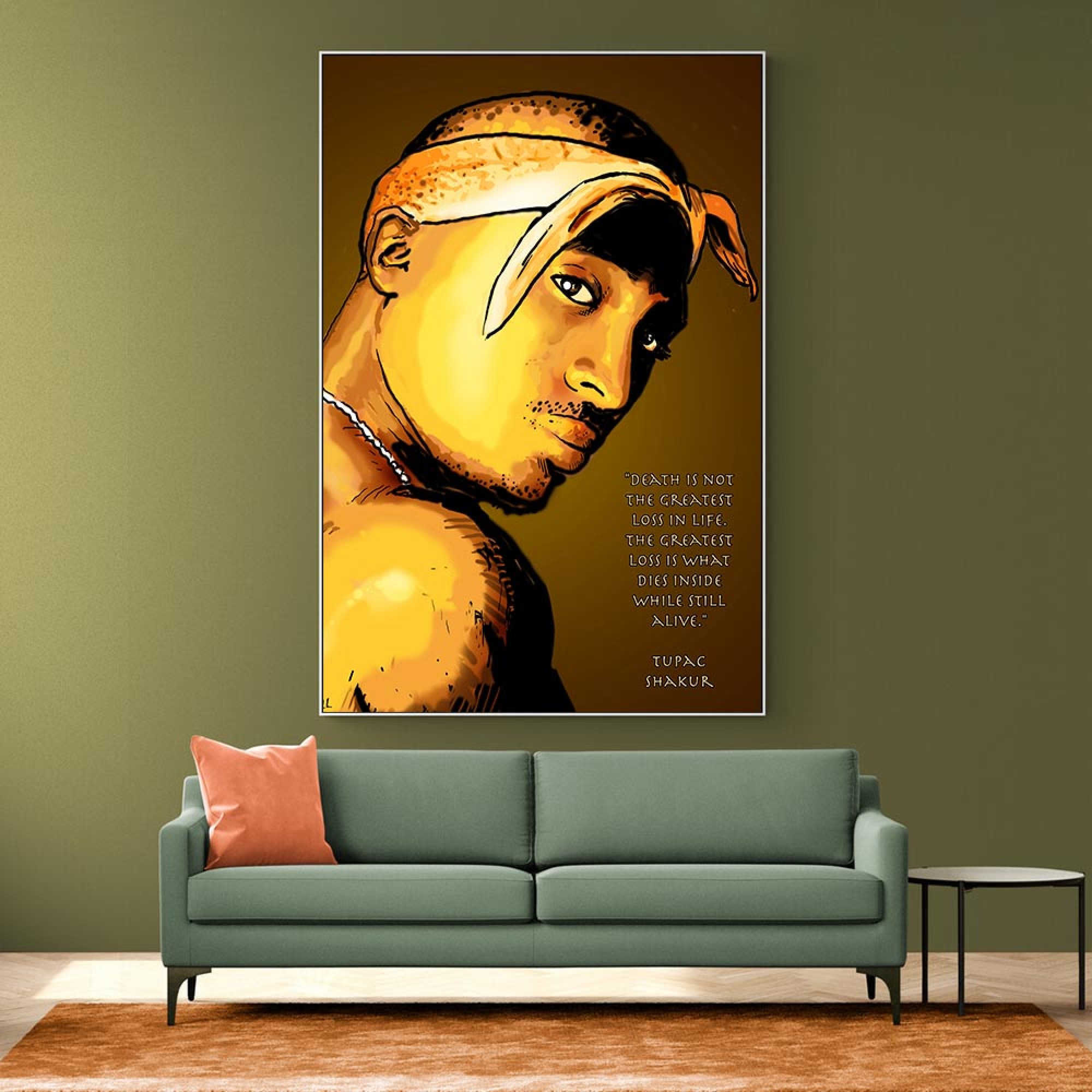 Tupac Wall Art