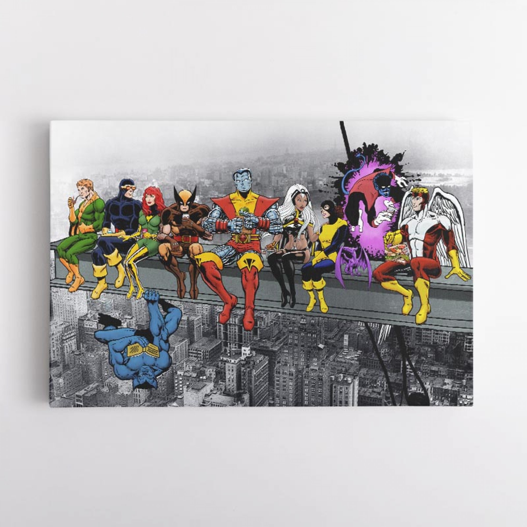 Marvel X-Men Lunch Atop A Skyscraper Wall Art