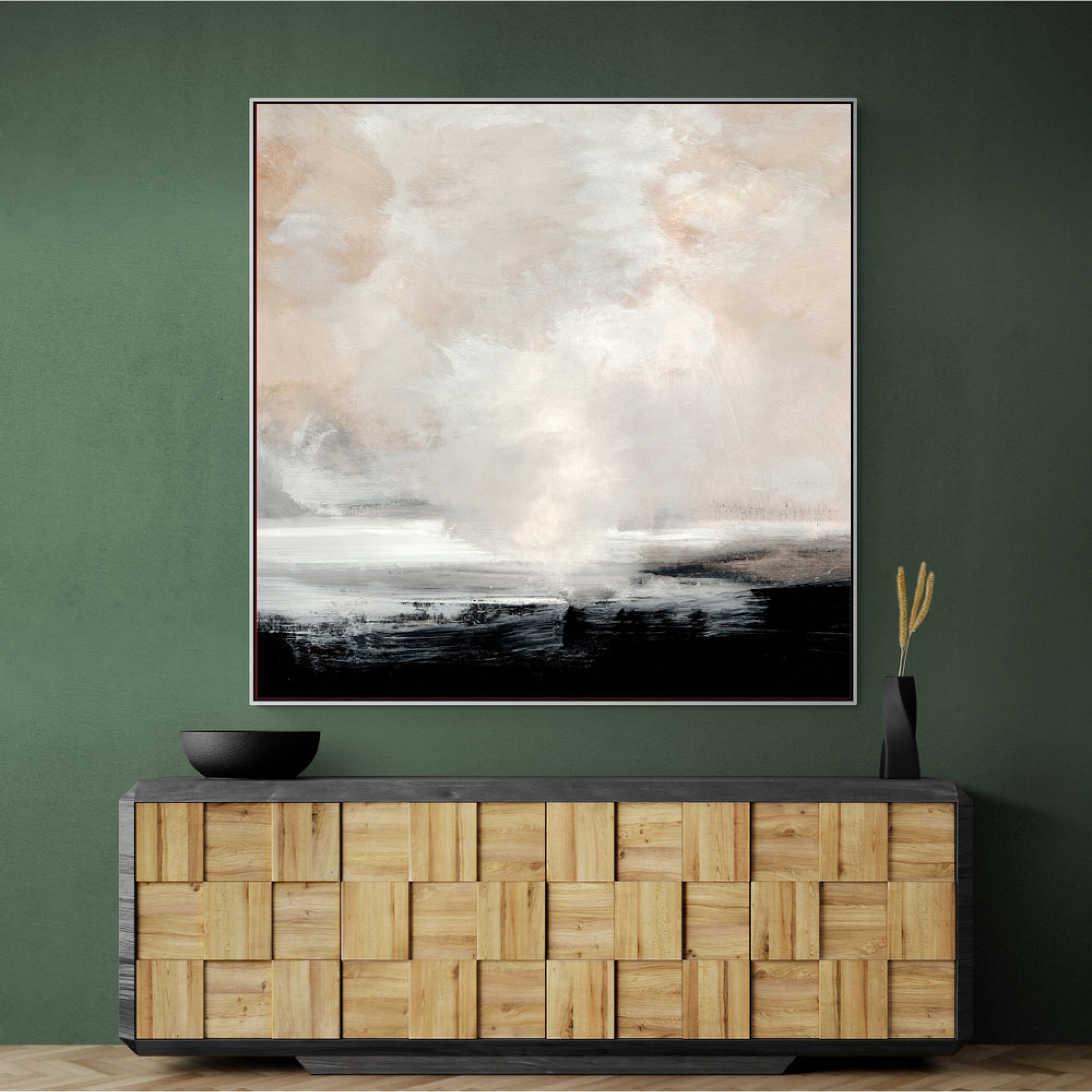 Clouds Abstract Wall Art