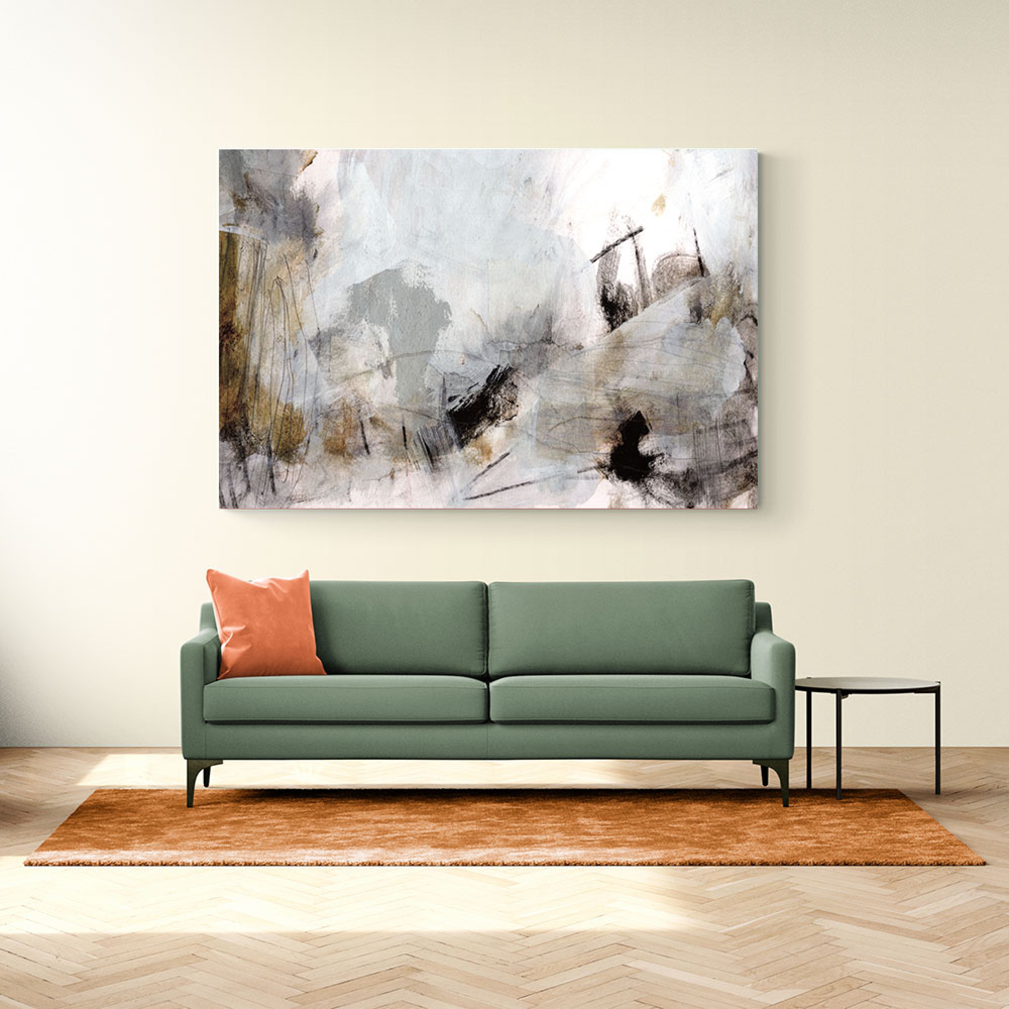 The Past Abstract Wall Art