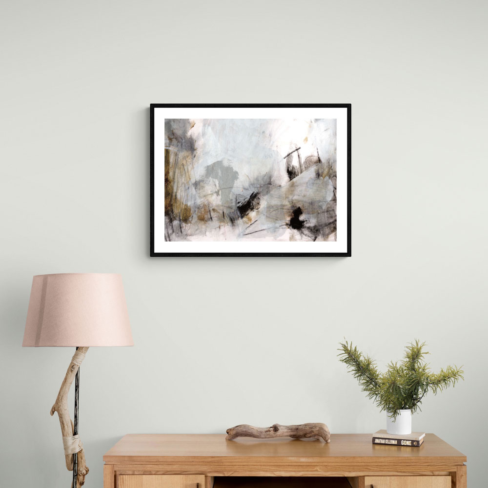 The Past Abstract Wall Art