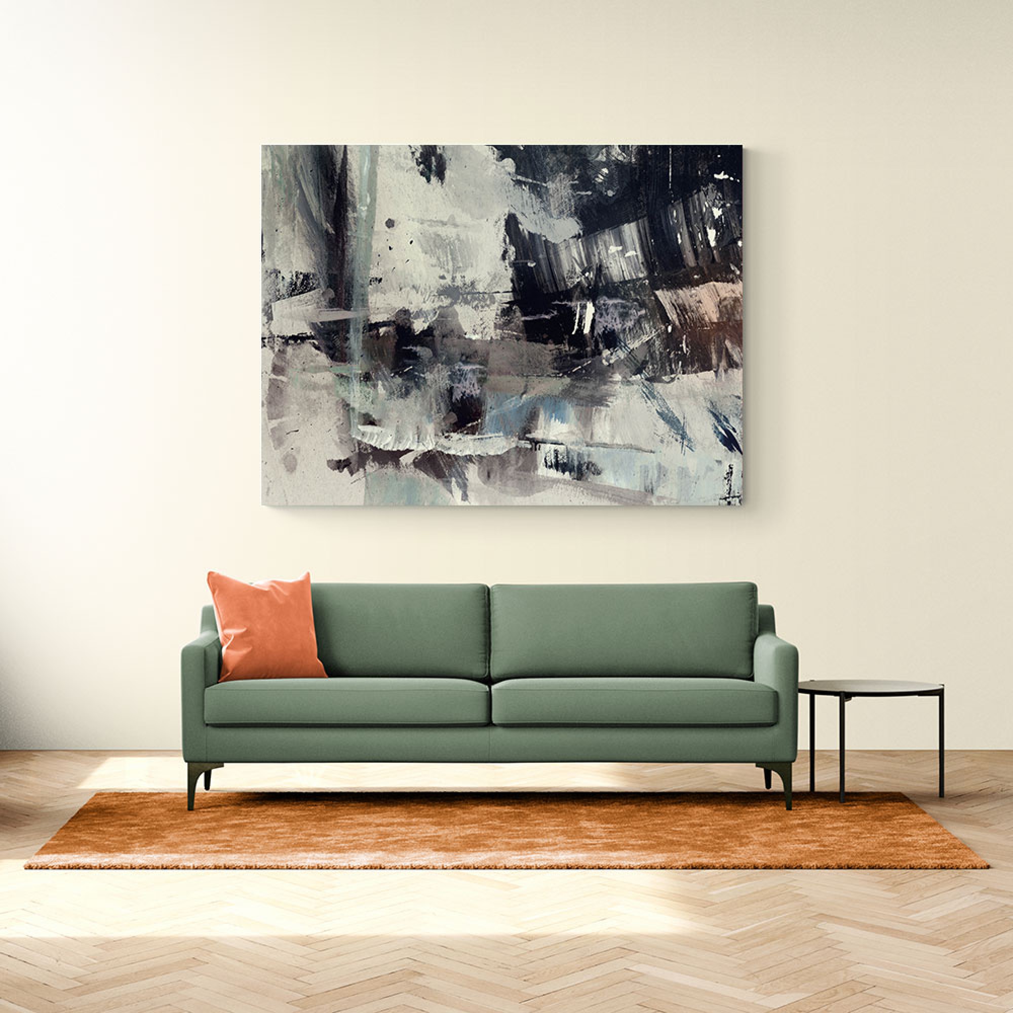 Crowded Abstract Wall Art
