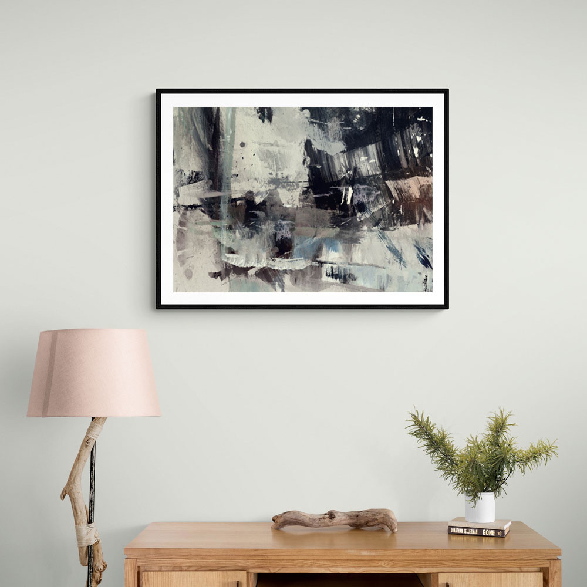 Crowded Abstract Wall Art