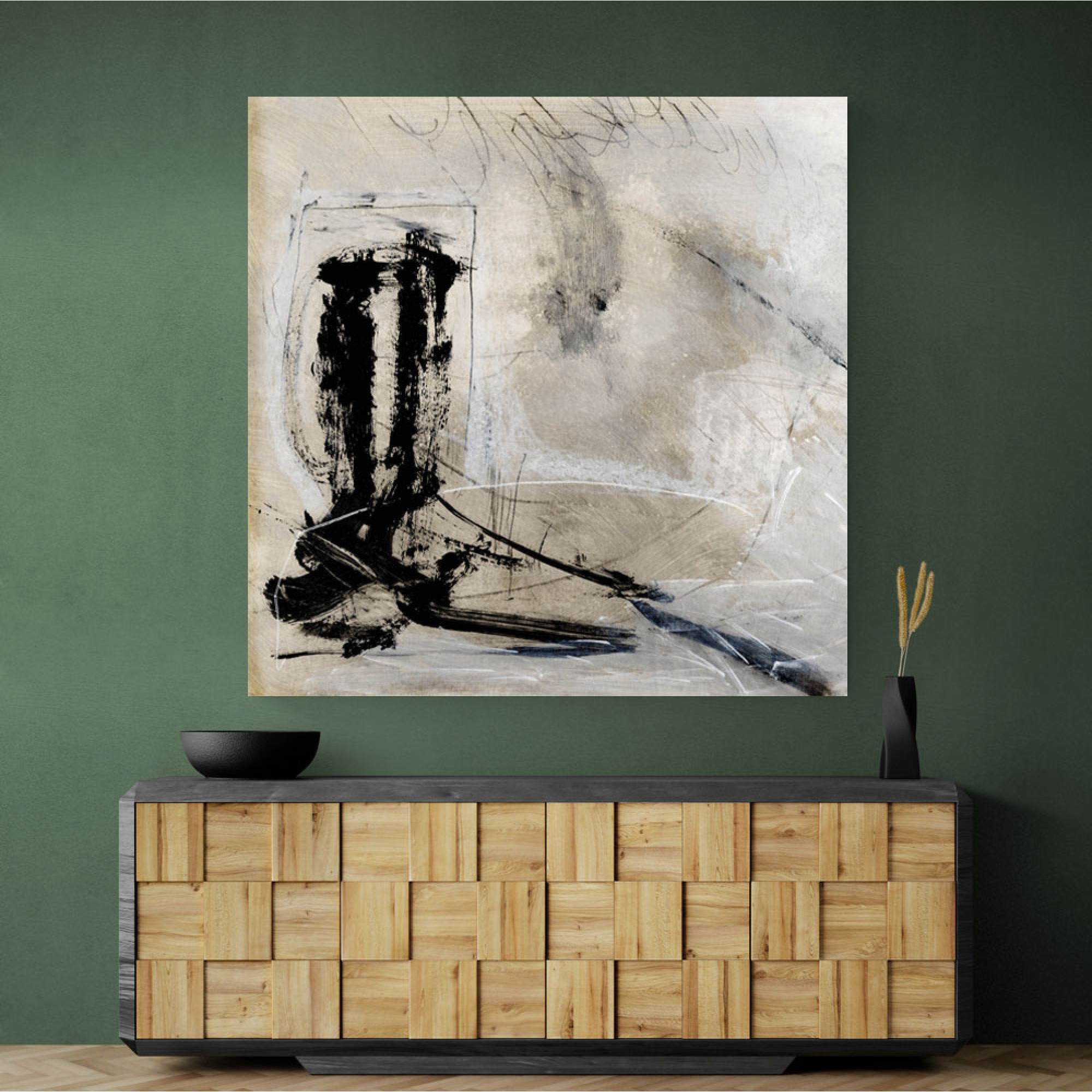 Method Abstract Wall Art