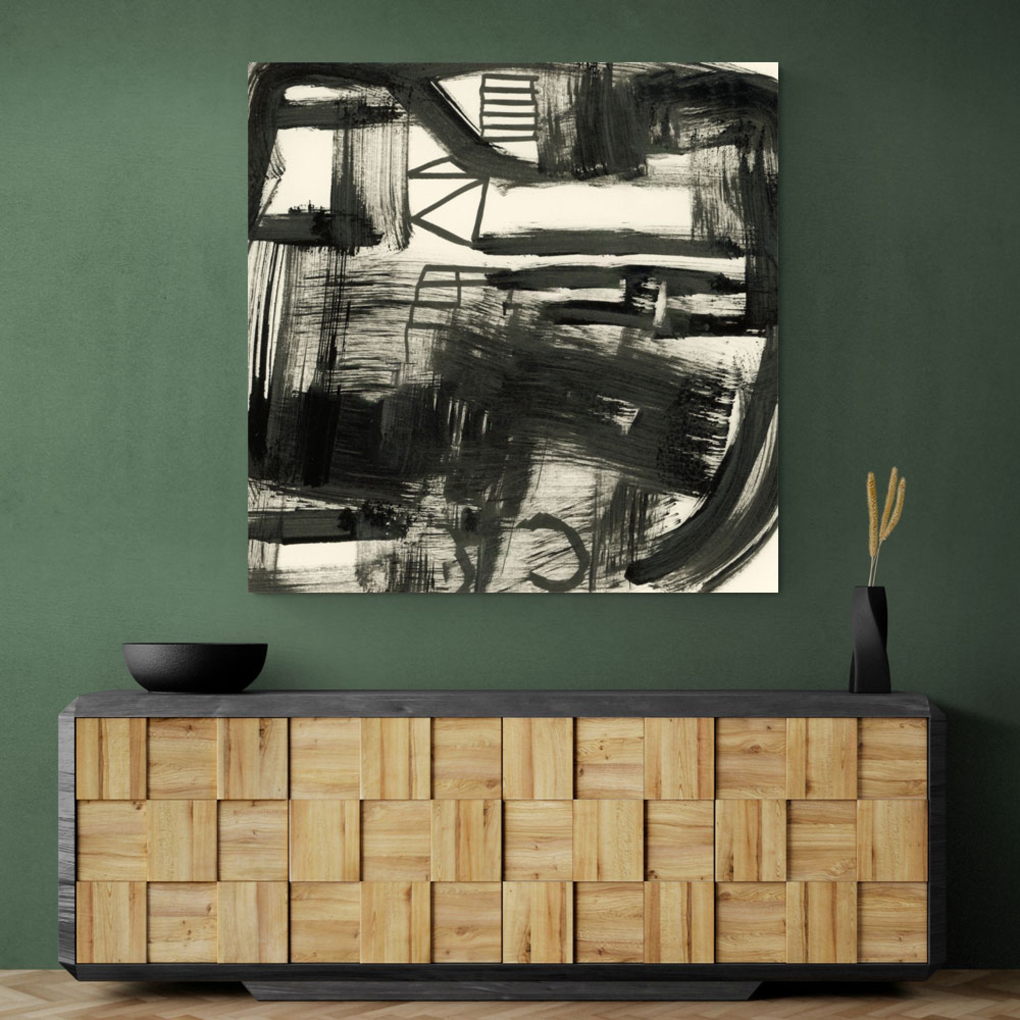 Market Abstract Wall Art