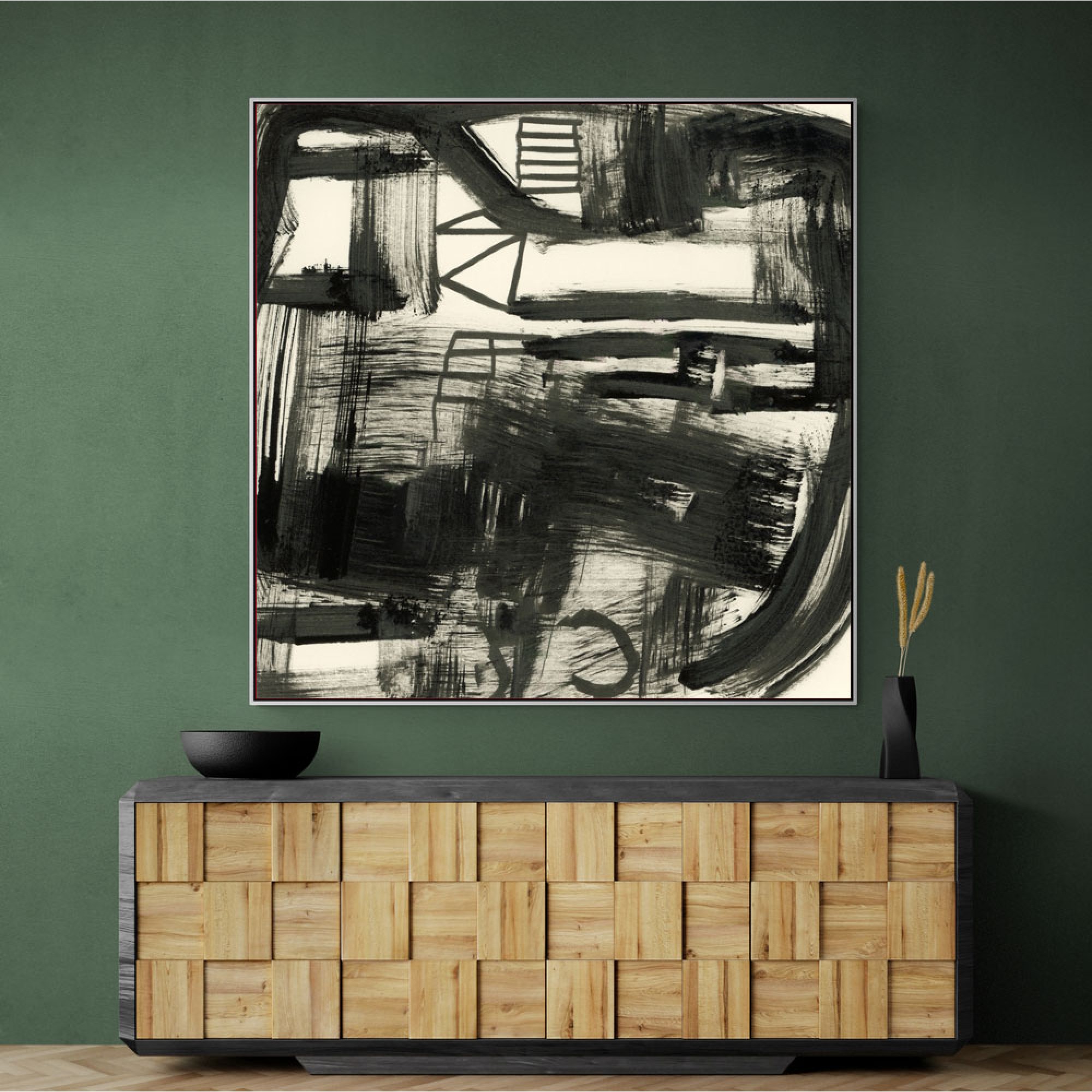 Market Abstract Wall Art