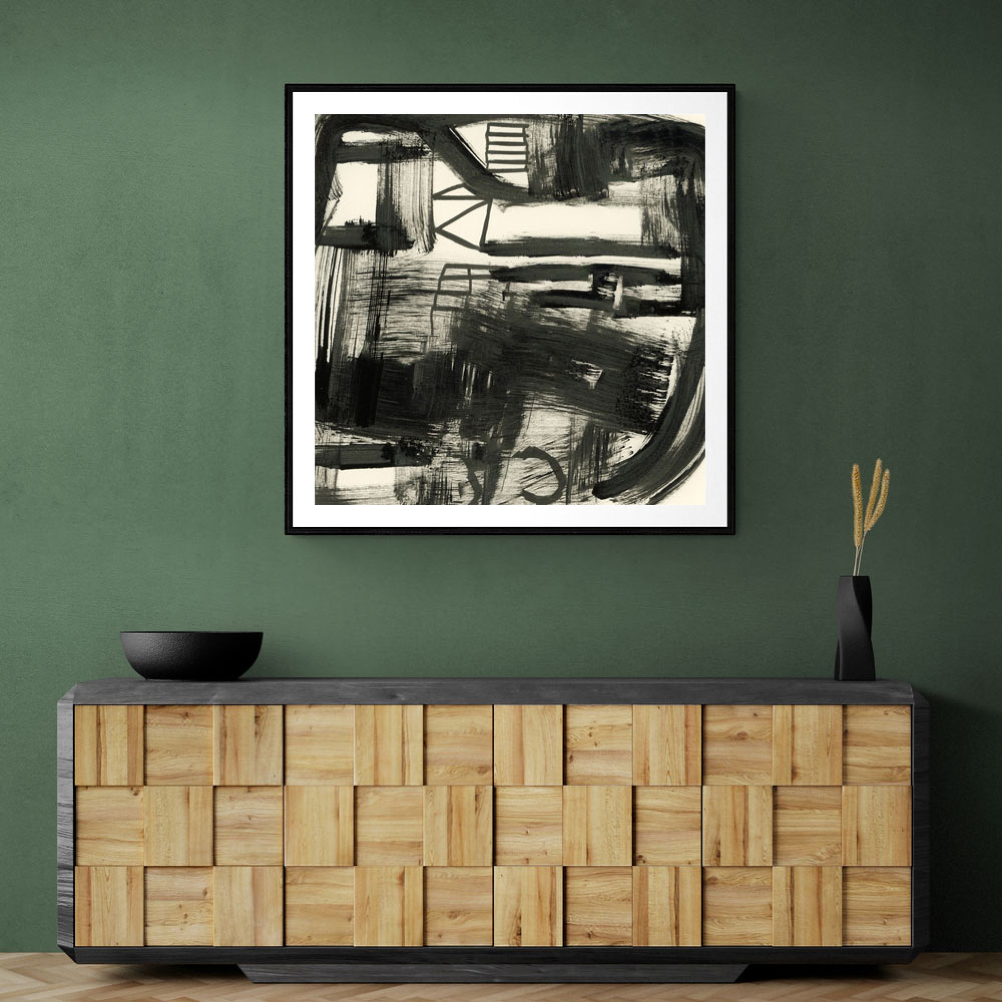 Market Abstract Wall Art