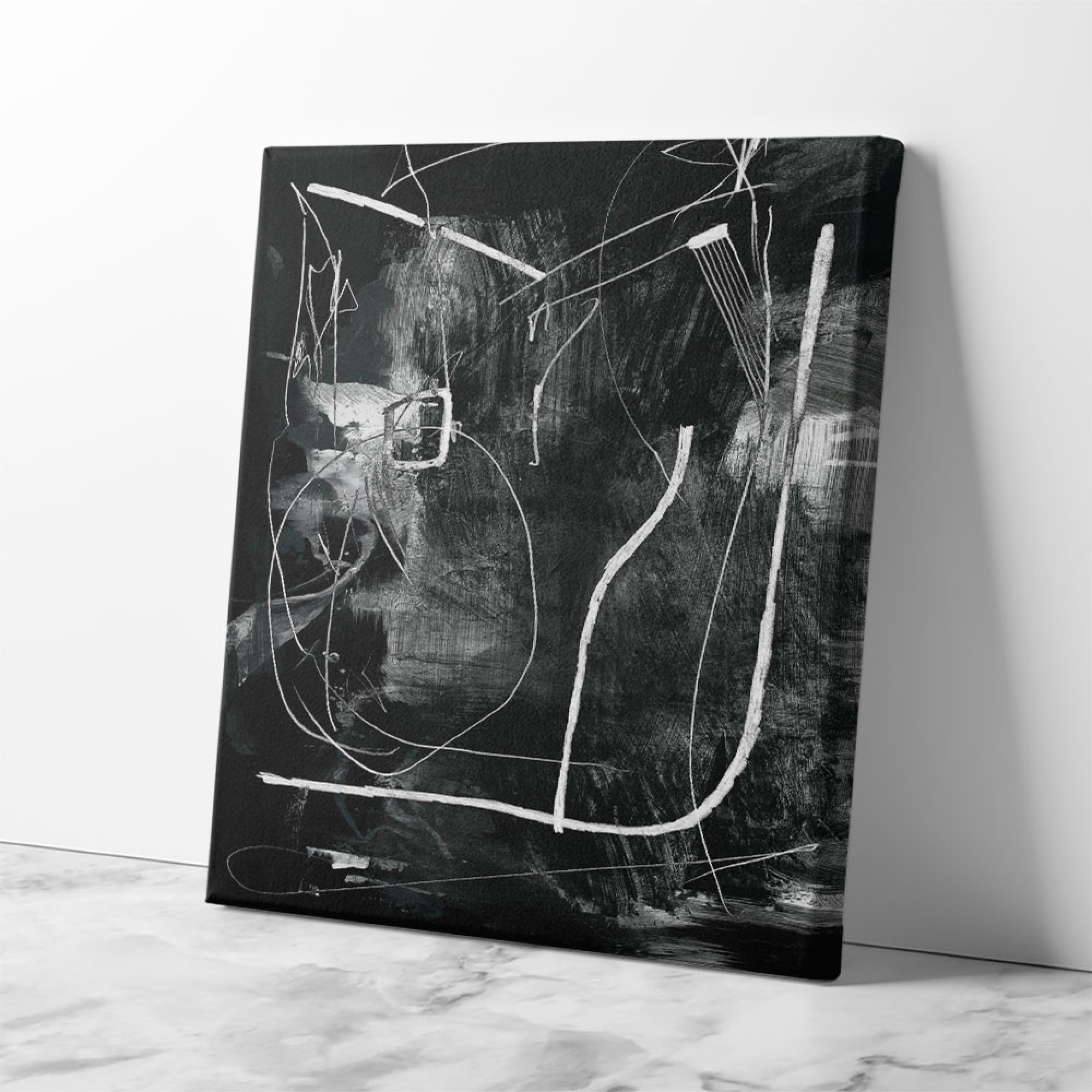 Mono Abstract Wall Art