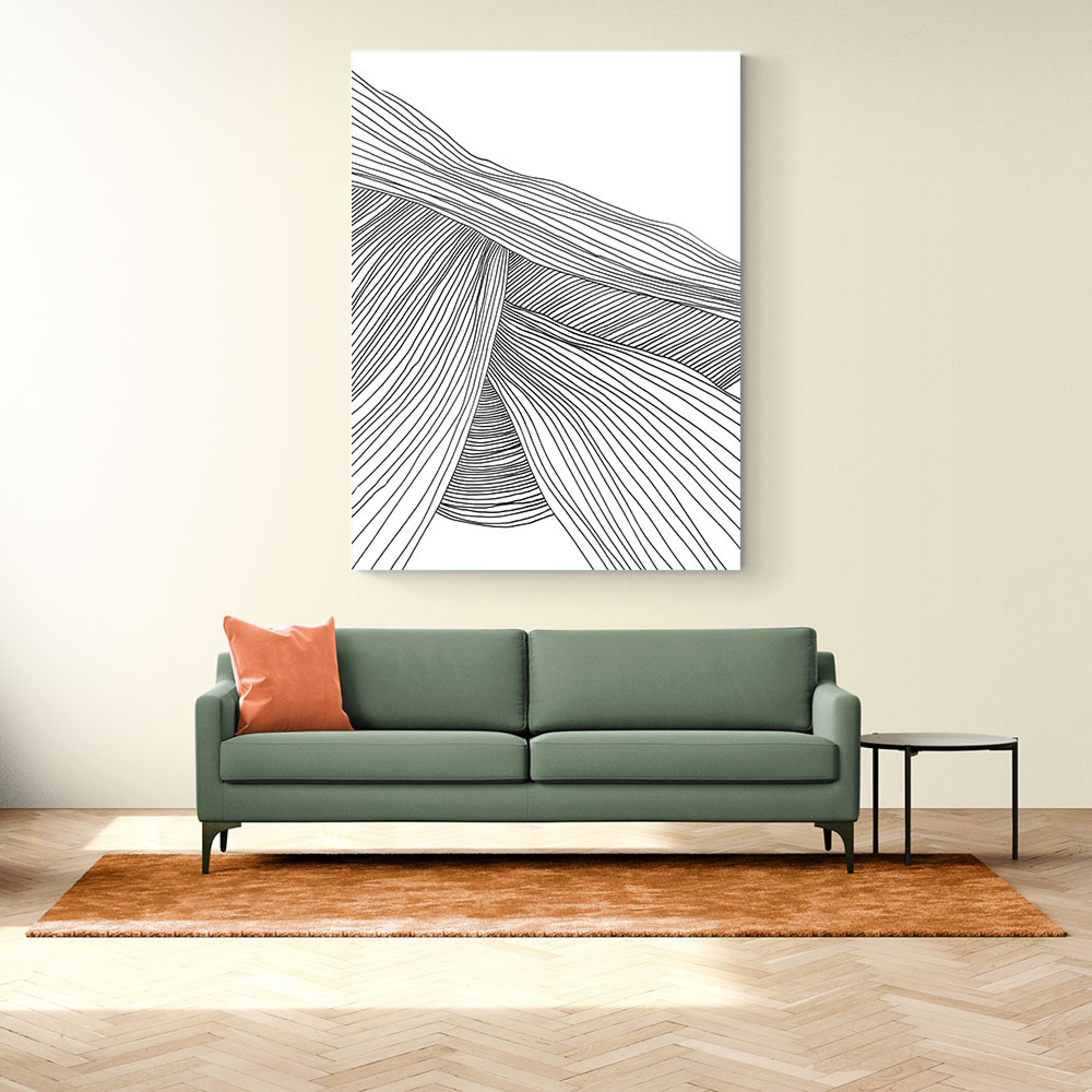 Waves Abstract Wall Art