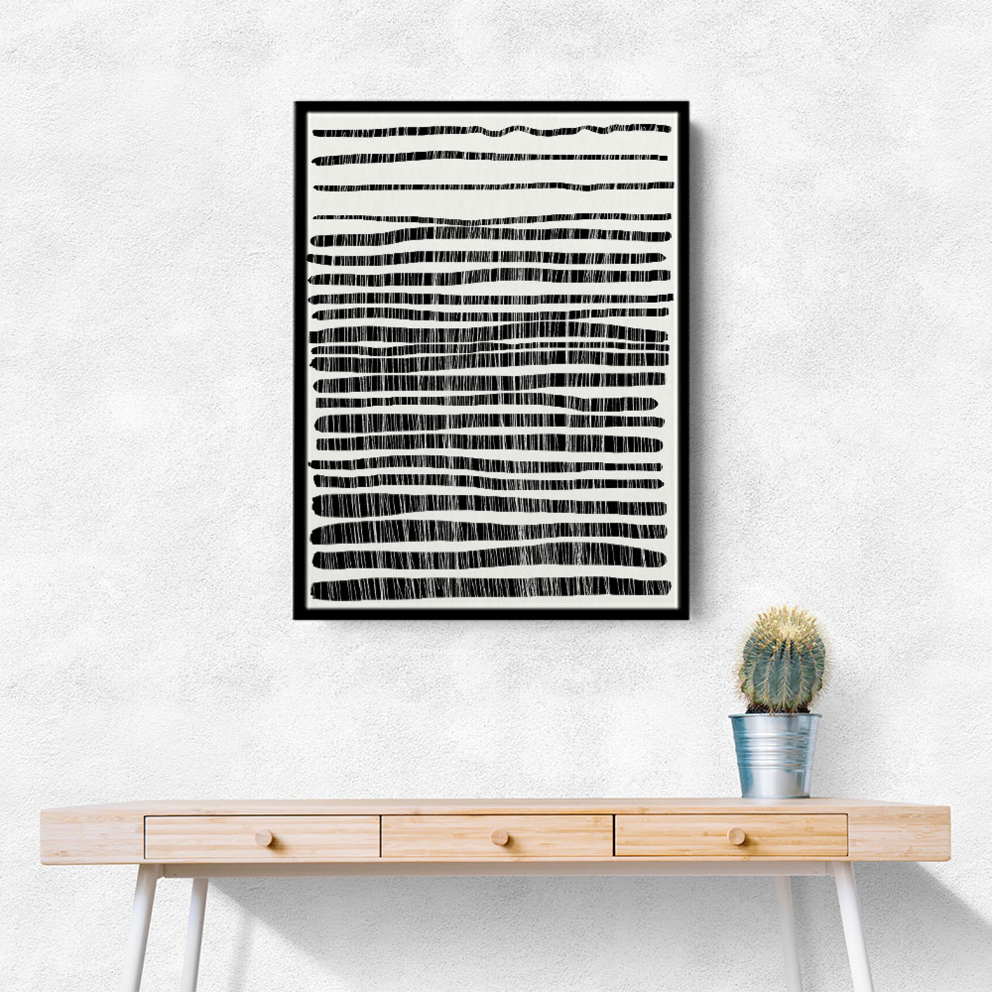 Lines Abstract Wall Art