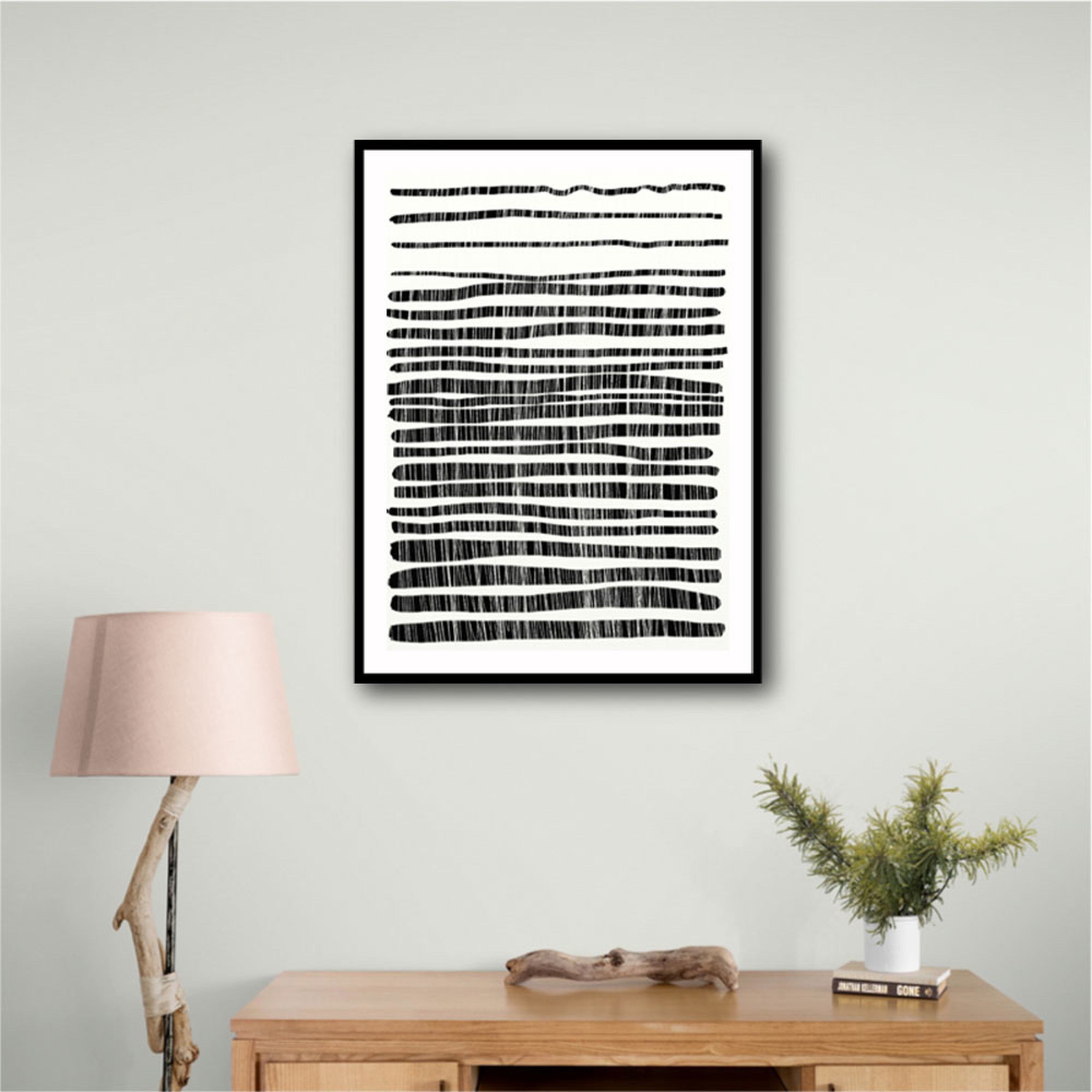 Lines Abstract Wall Art