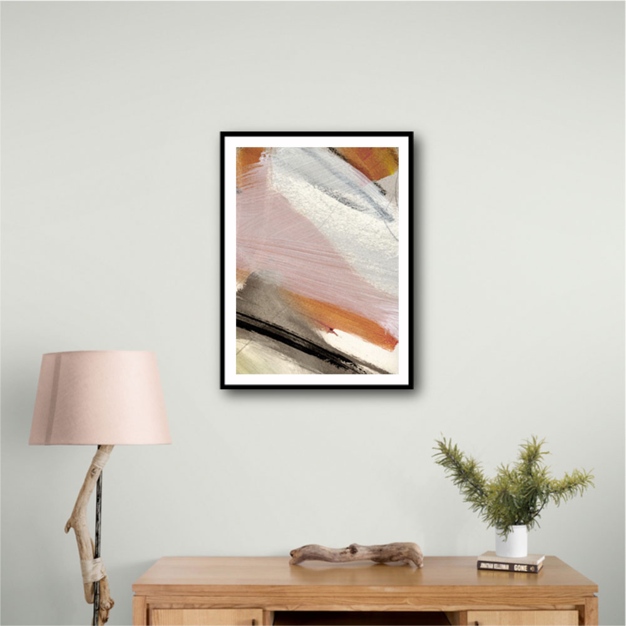 Light Abstract Wall Art