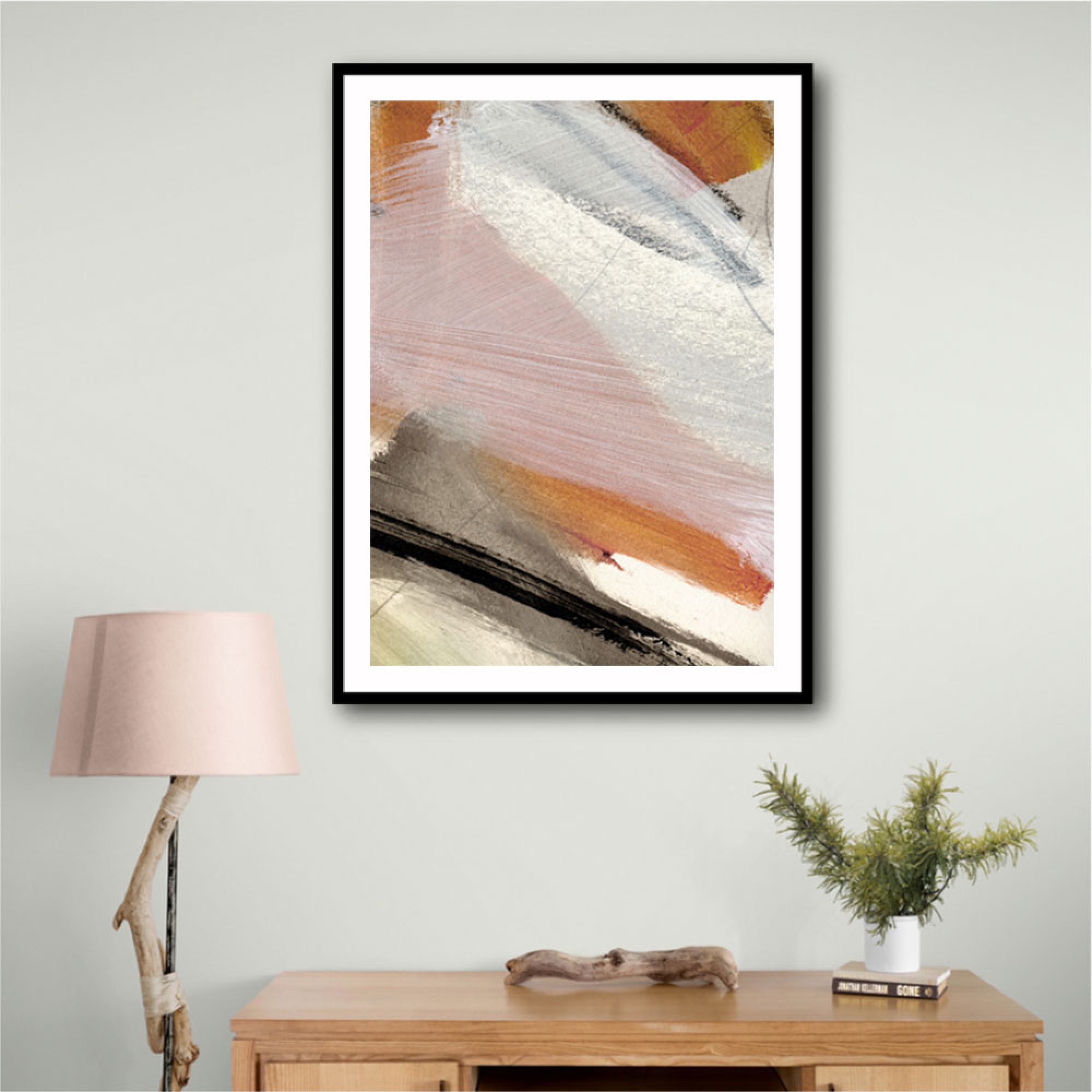 Light Abstract Wall Art