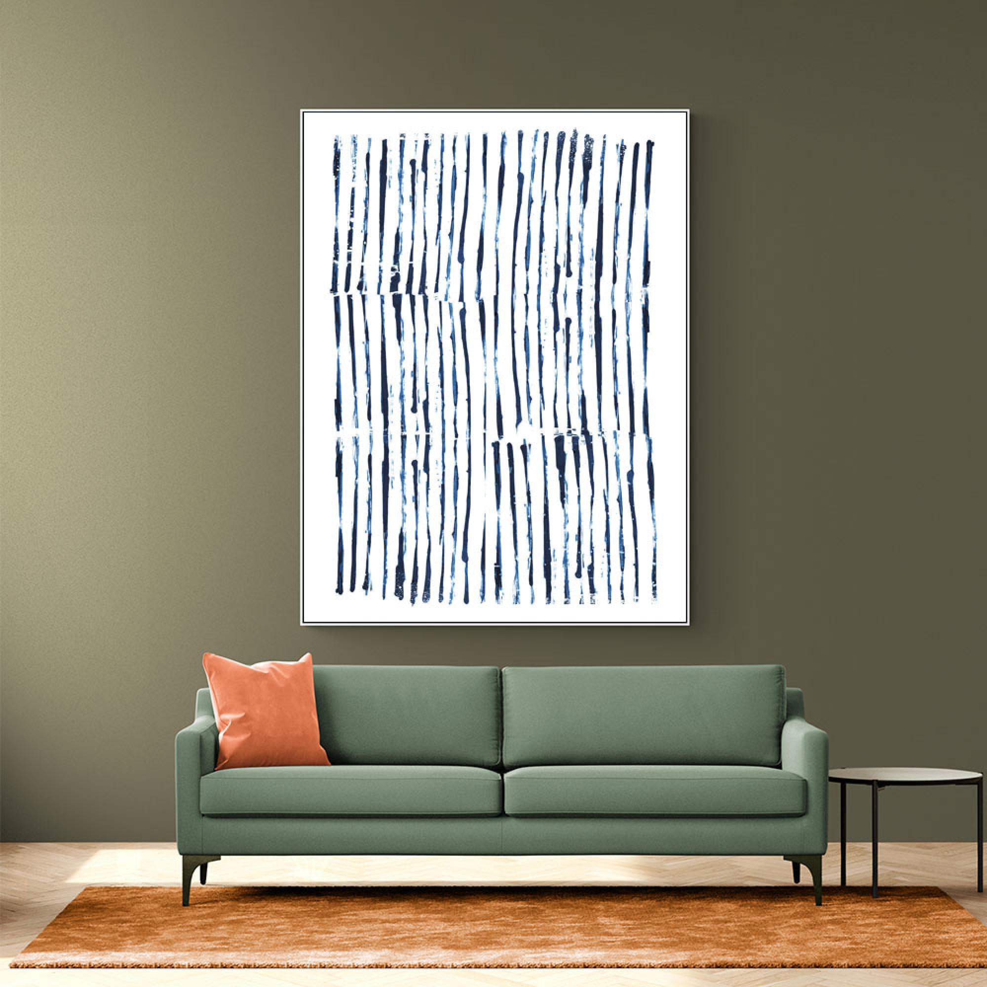 Minimal Marks Abstract Wall Art