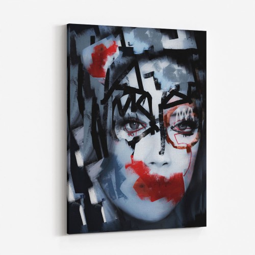 Abstract People Wall Art